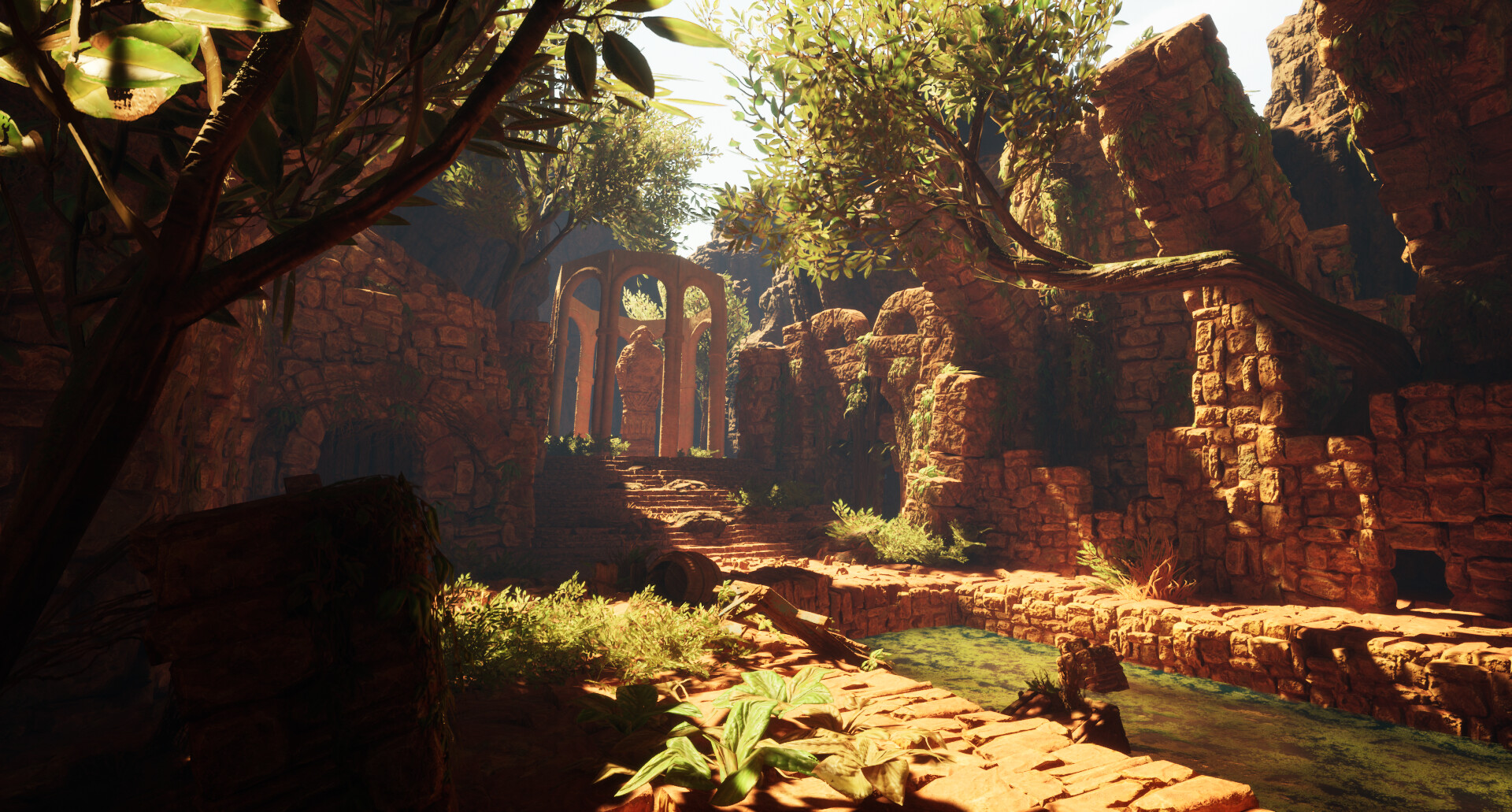 ArtStation - Lost Ruin | Environment Art