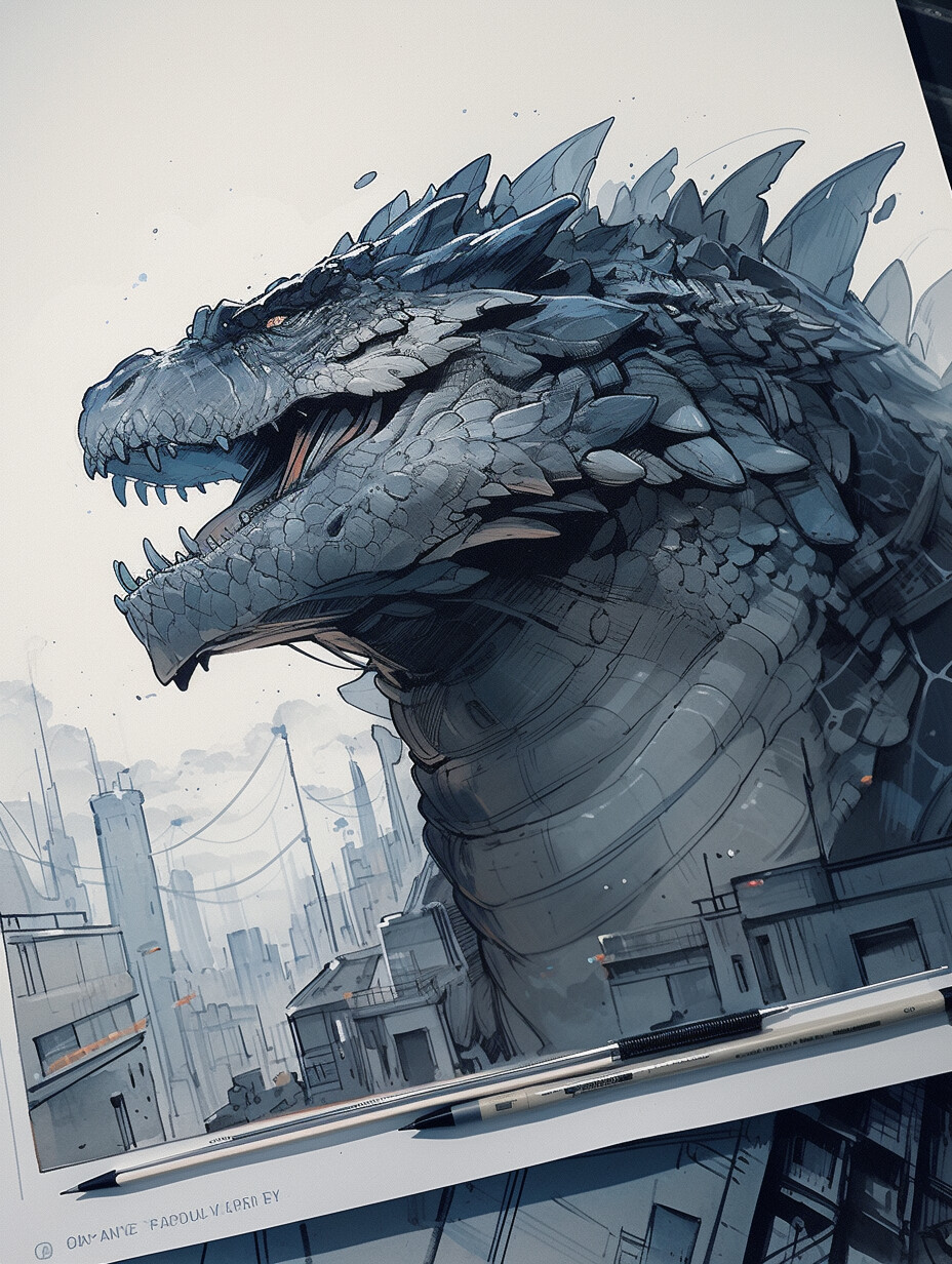 ArtStation - Godzilla