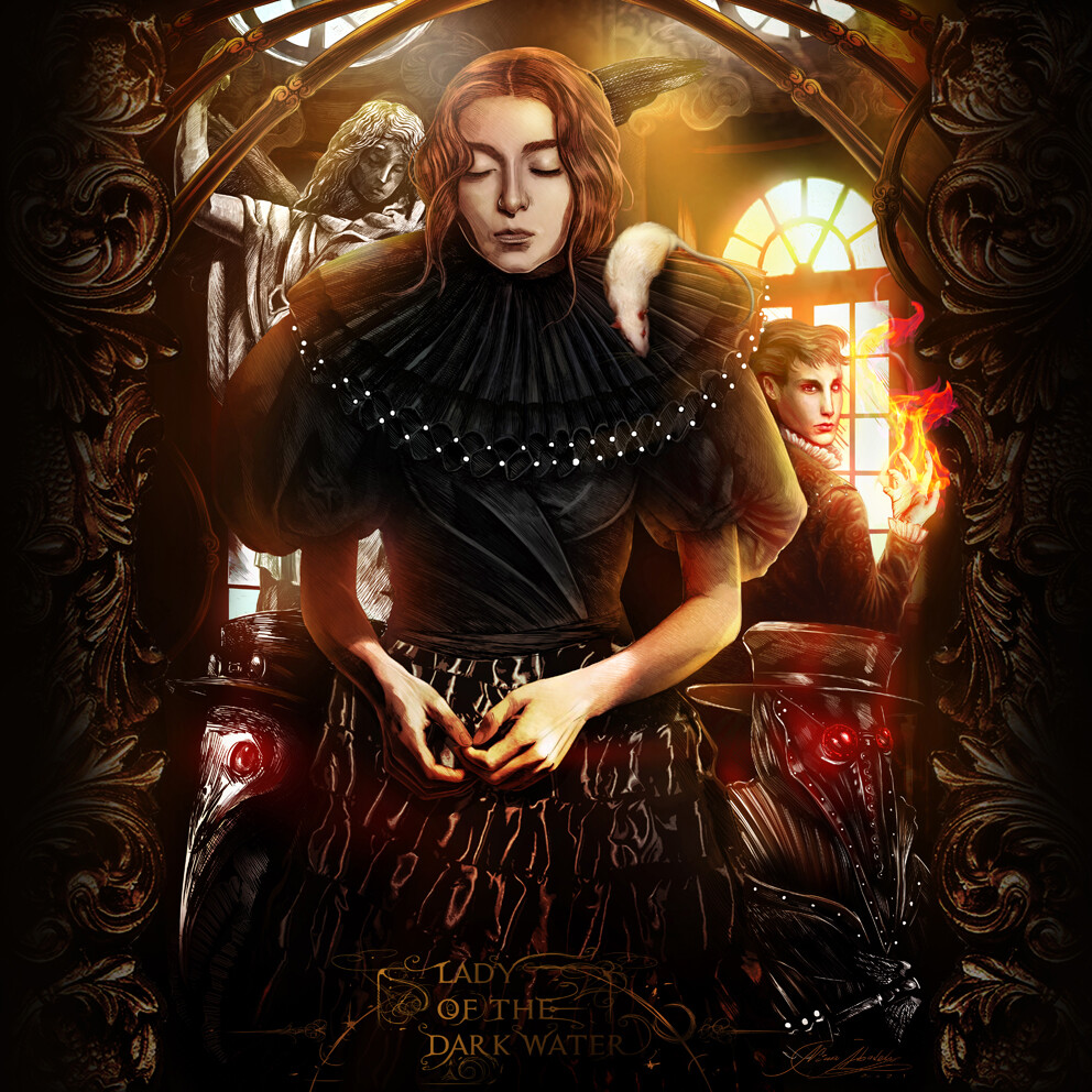 ArtStation - Lady of Dark Water : Count Fire
