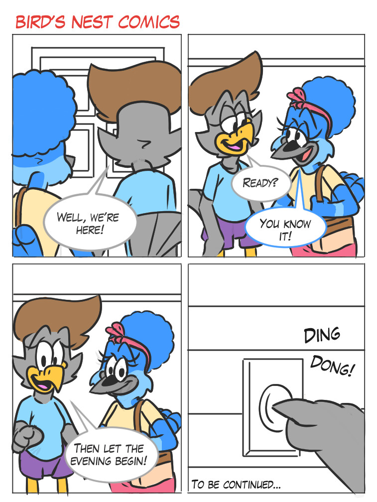 ArtStation - Bird's Nest Comics #19