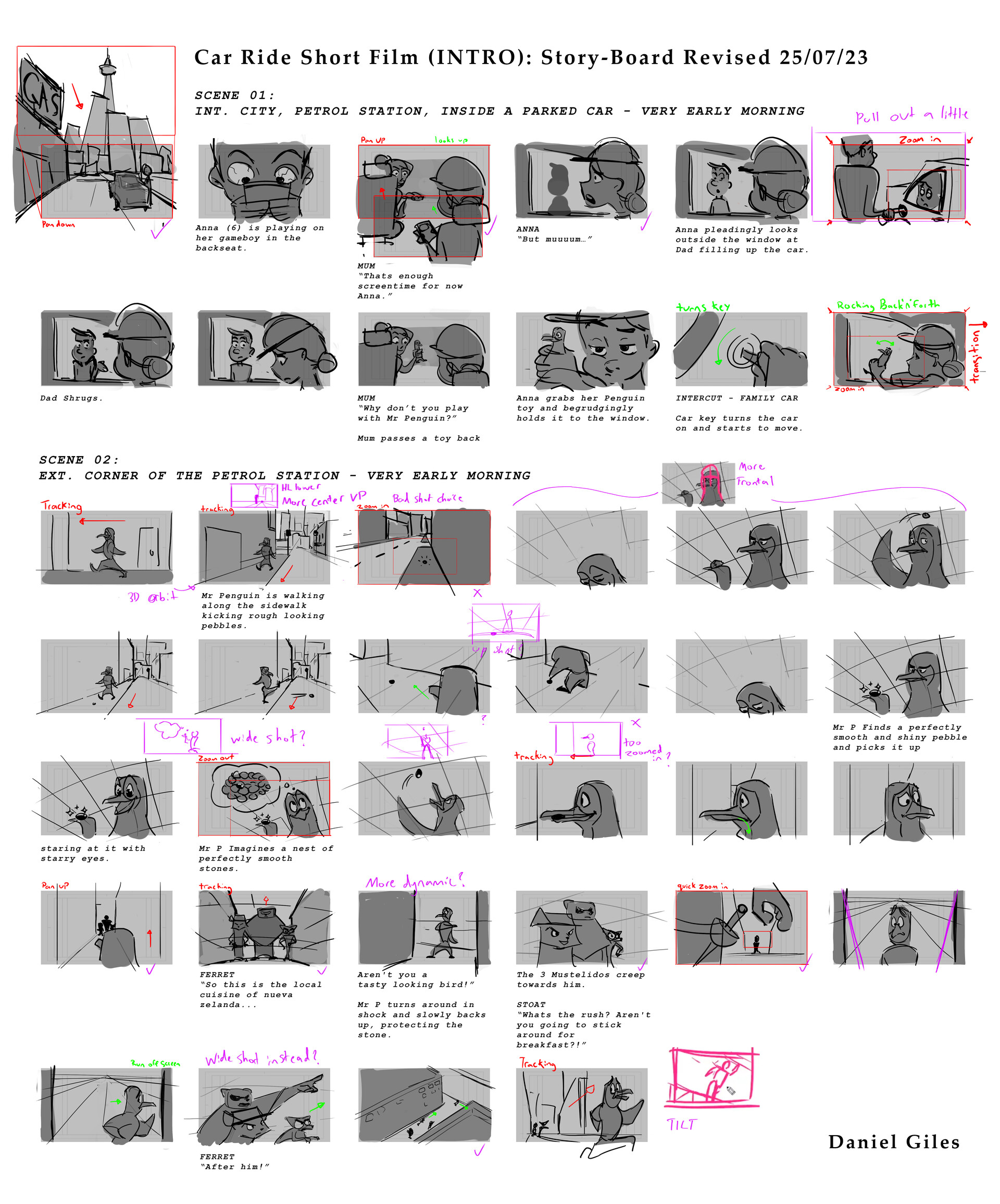 ArtStation - Storyboard Thumbnails (Short Film)