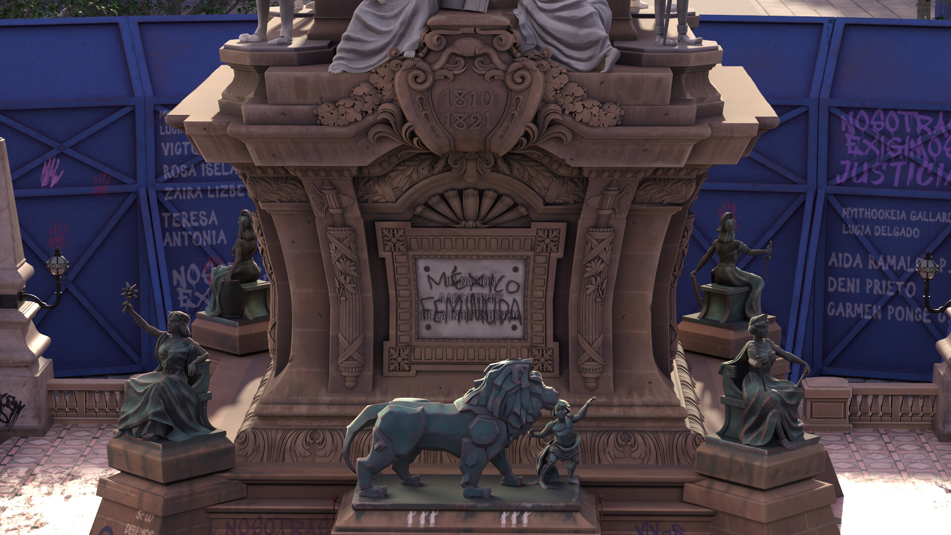 ArtStation - "8M" Monument