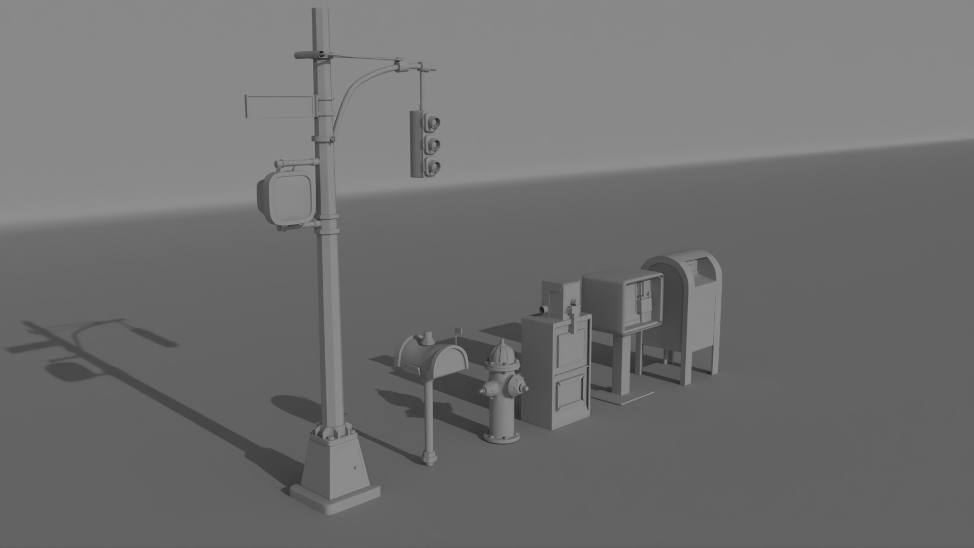 ArtStation - Street Props