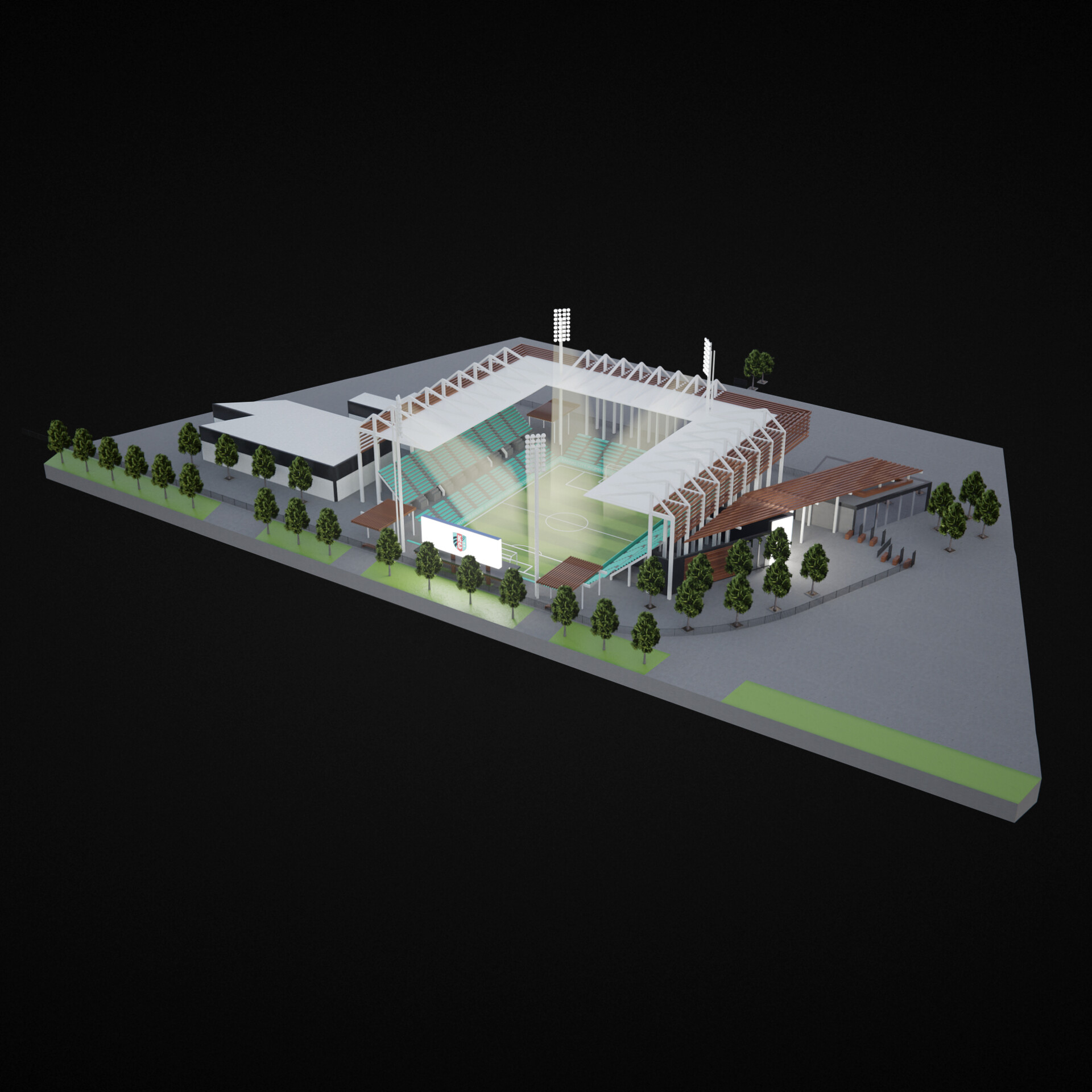 ArtStation - KC Current Stadium