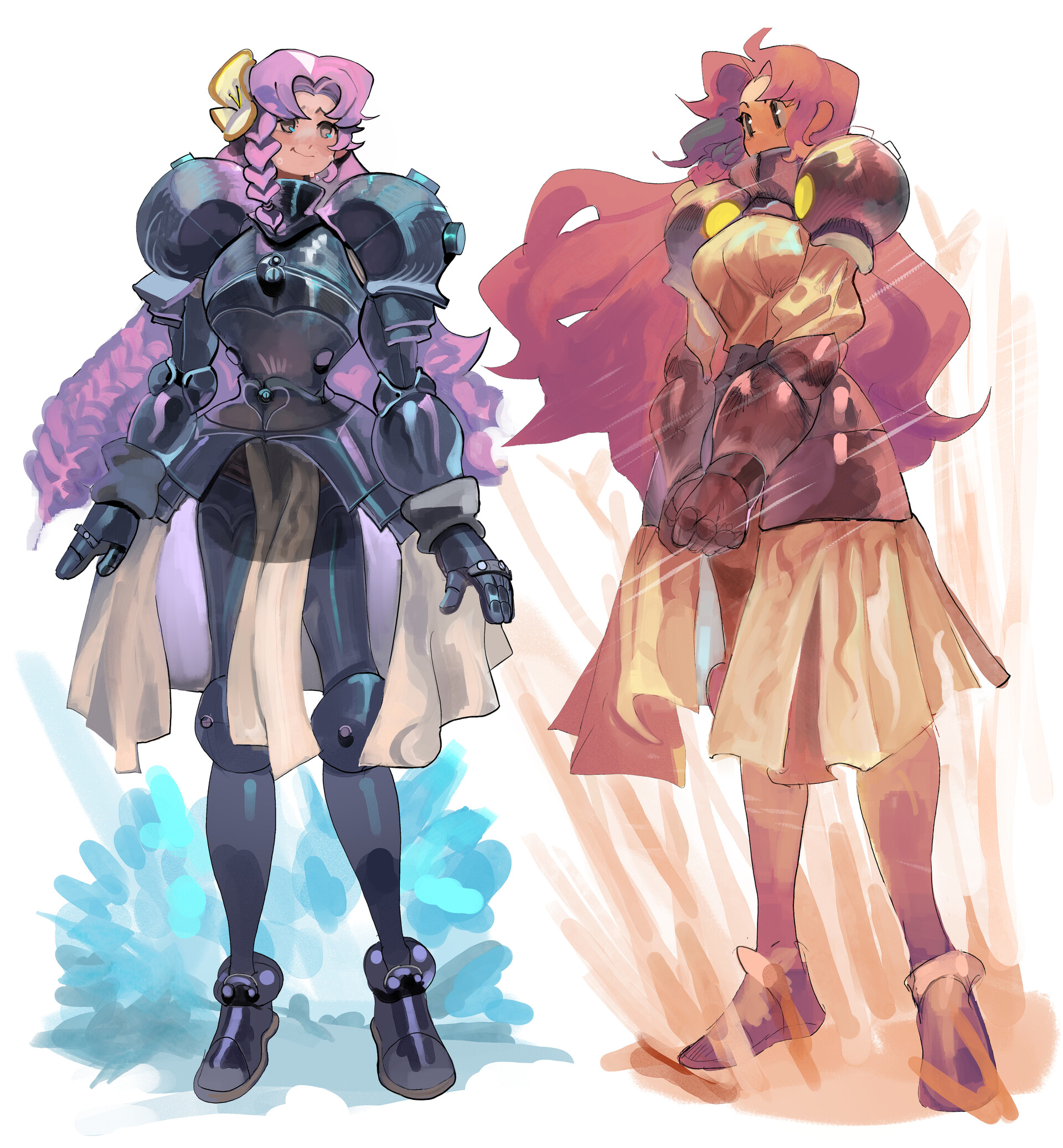 ArtStation - Lavender Armor