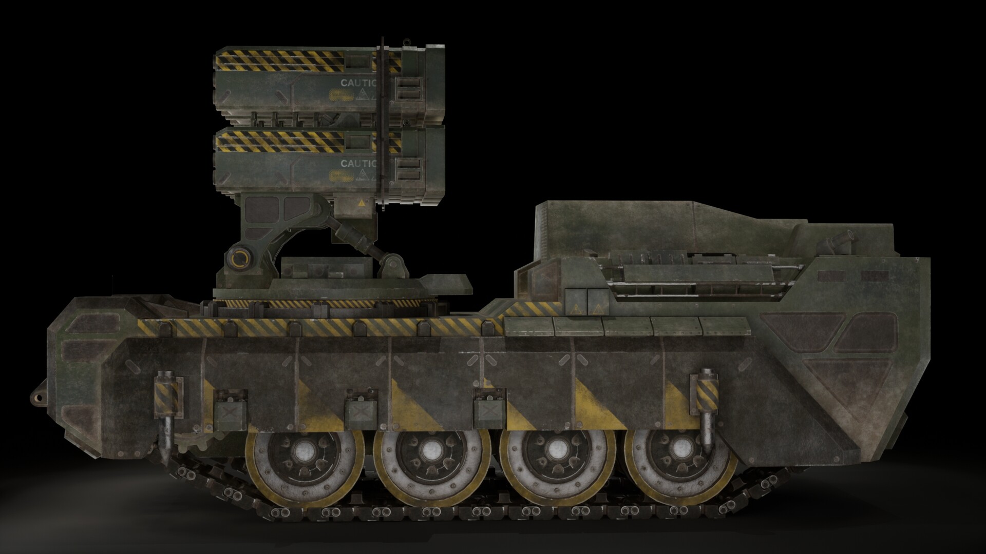 Cyril Lauffenburger - Mobile sol-sol missile launcher