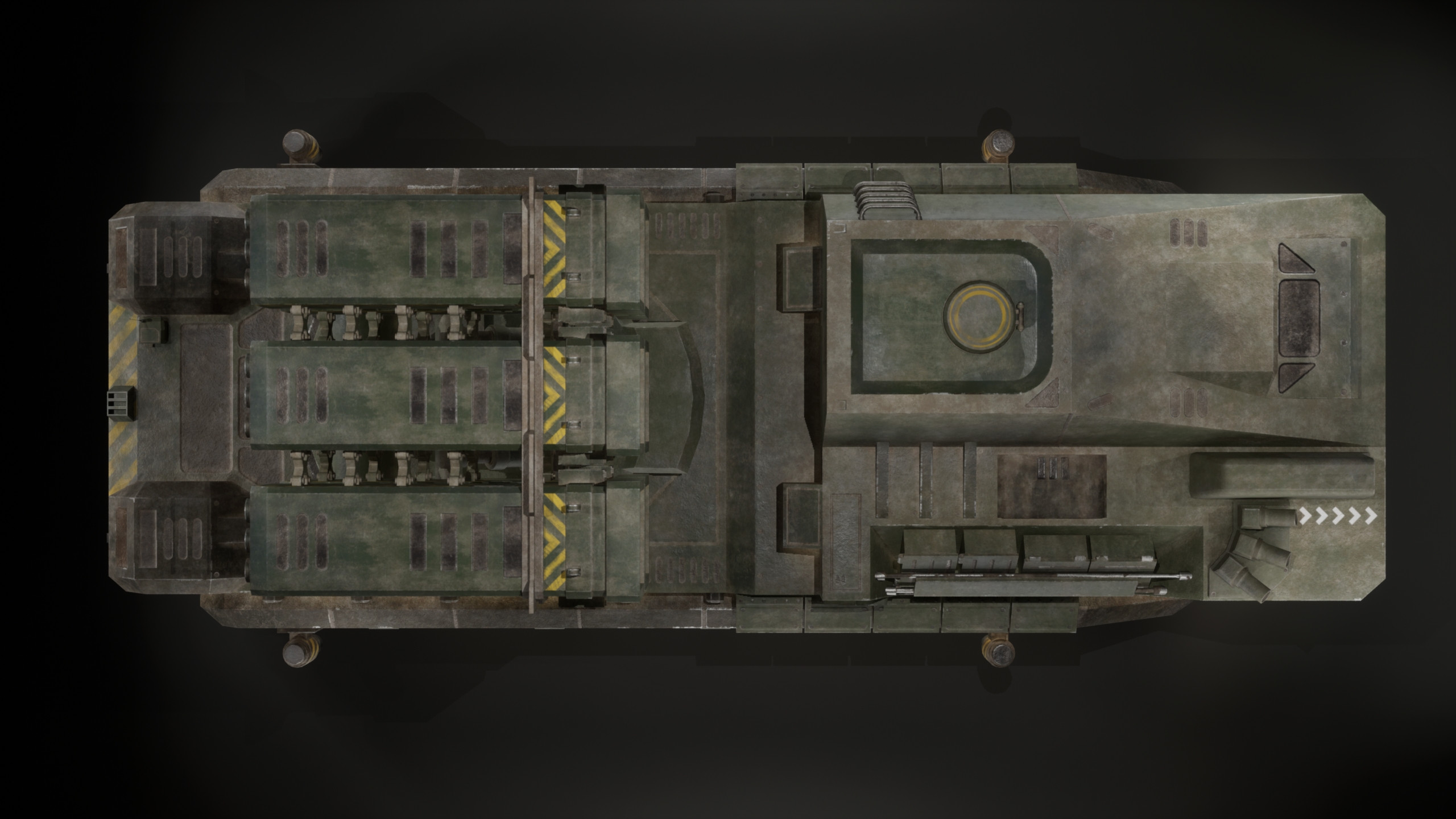 Cyril Lauffenburger - Mobile sol-sol missile launcher