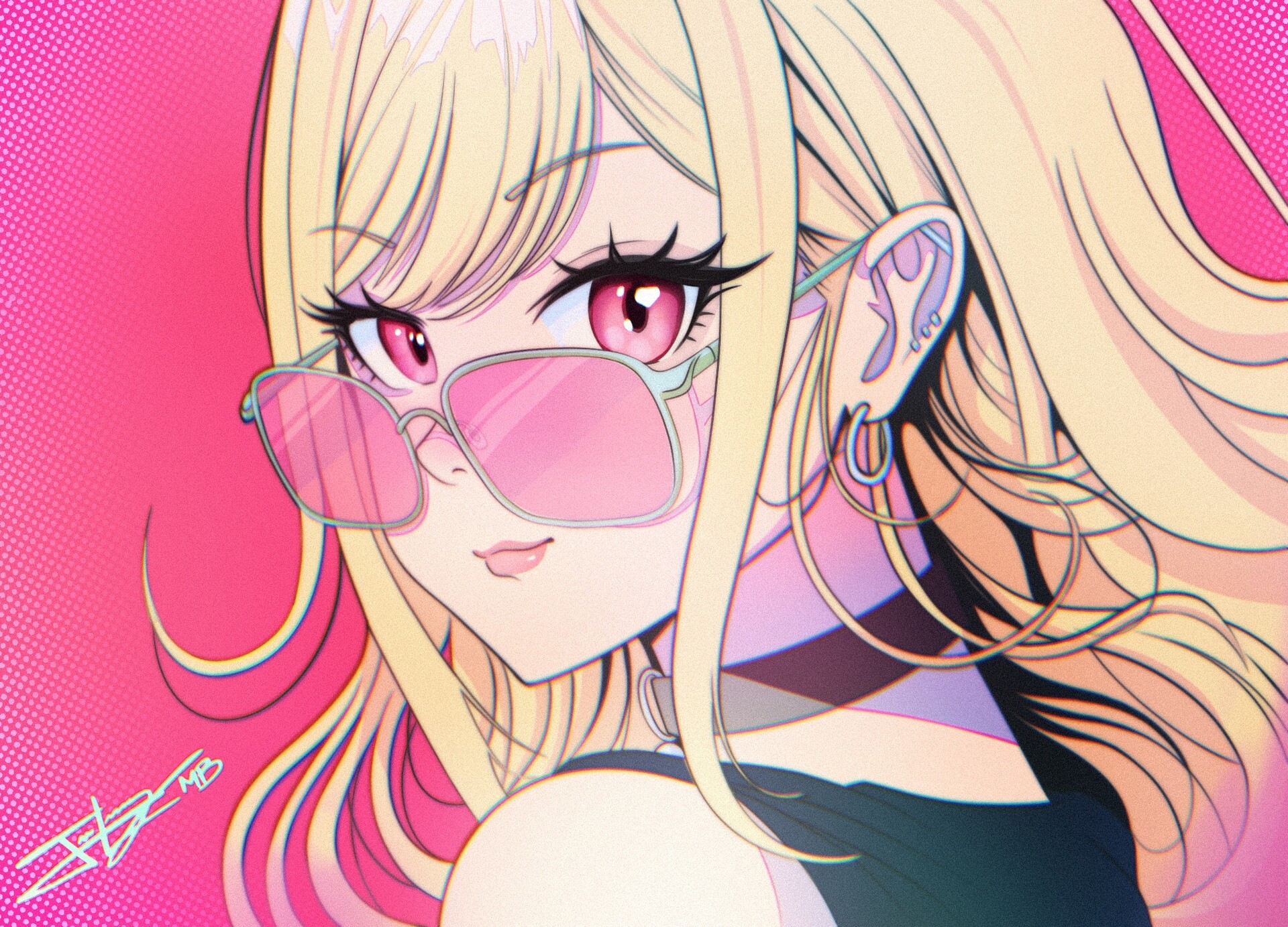 ArtStation - Marin Kitagawa fan art by me