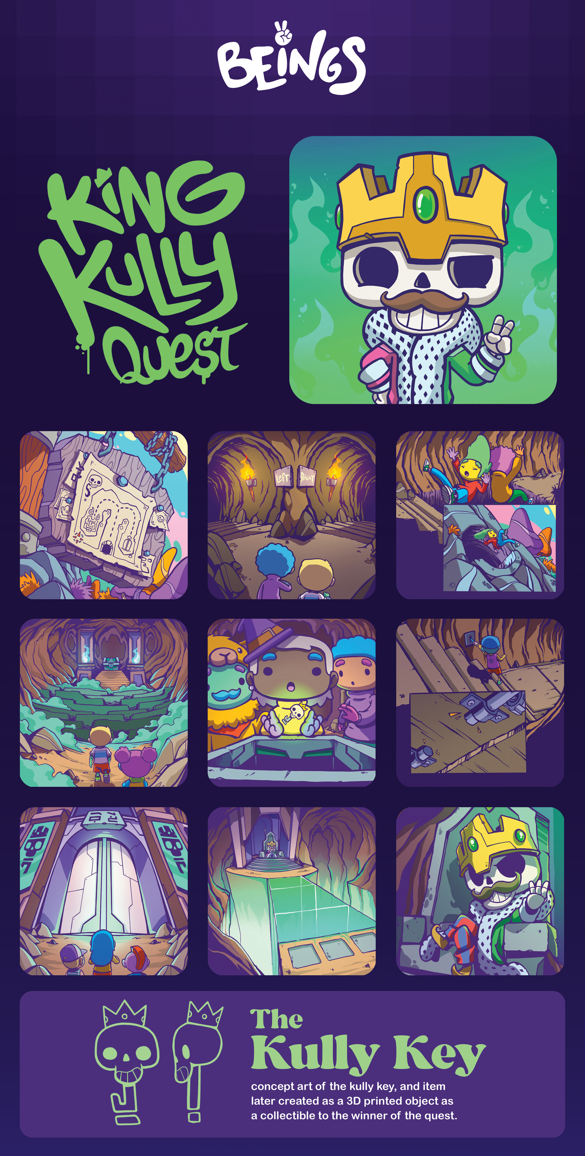 ArtStation - BEINGS King Kully Quest