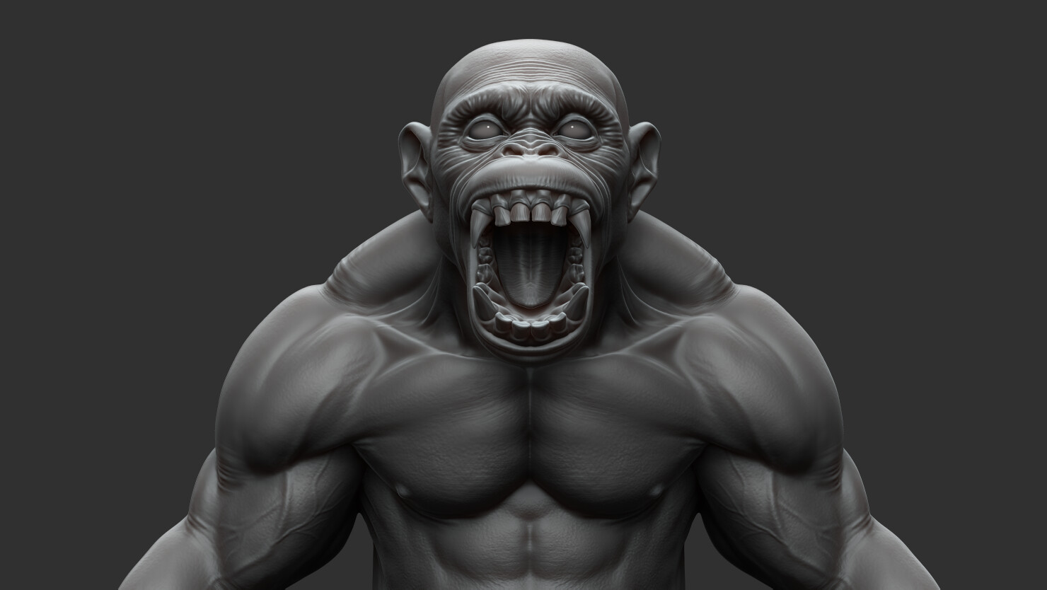 ArtStation - Chimpanzee