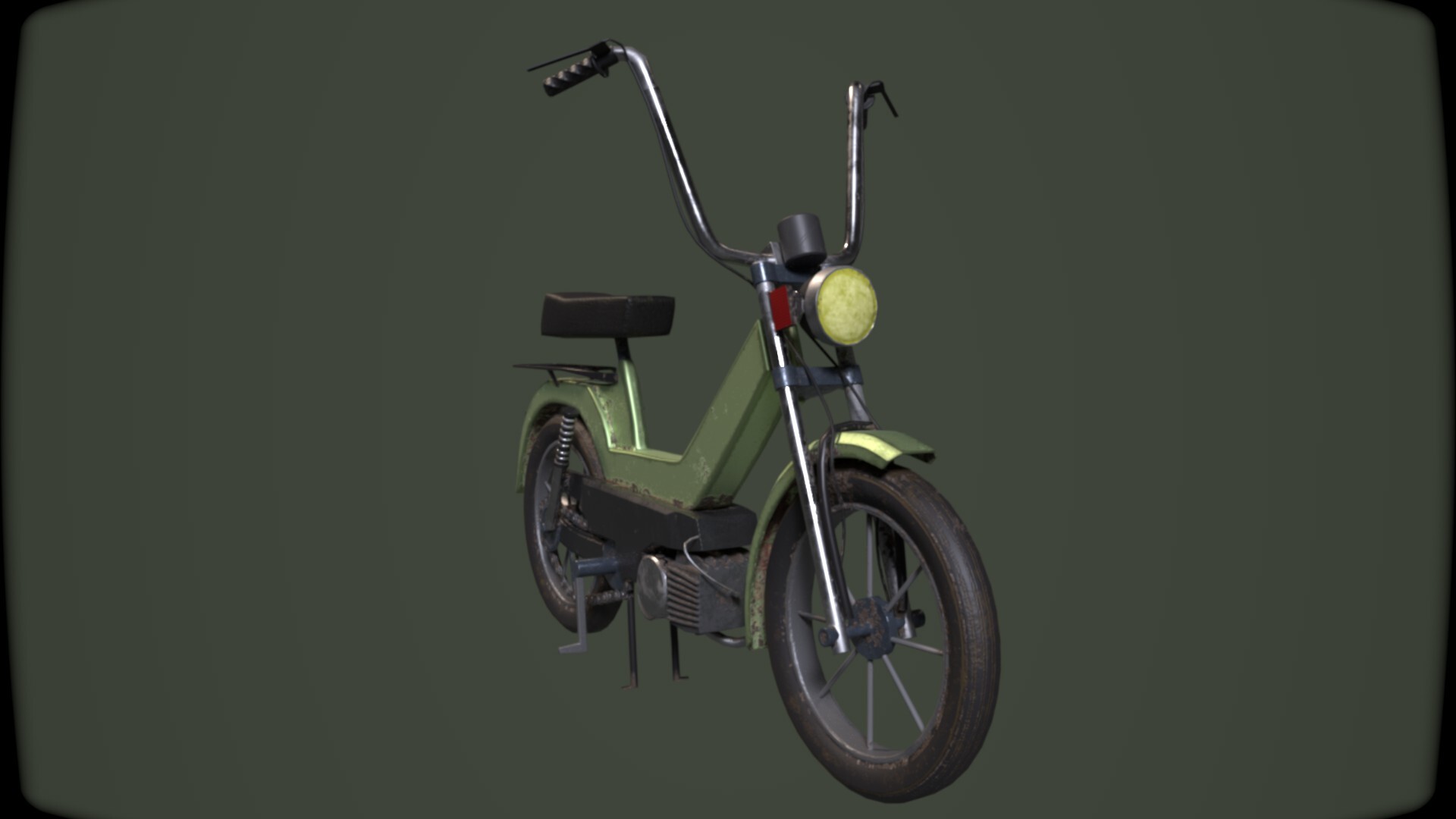 ArtStation - Moped (game ready)