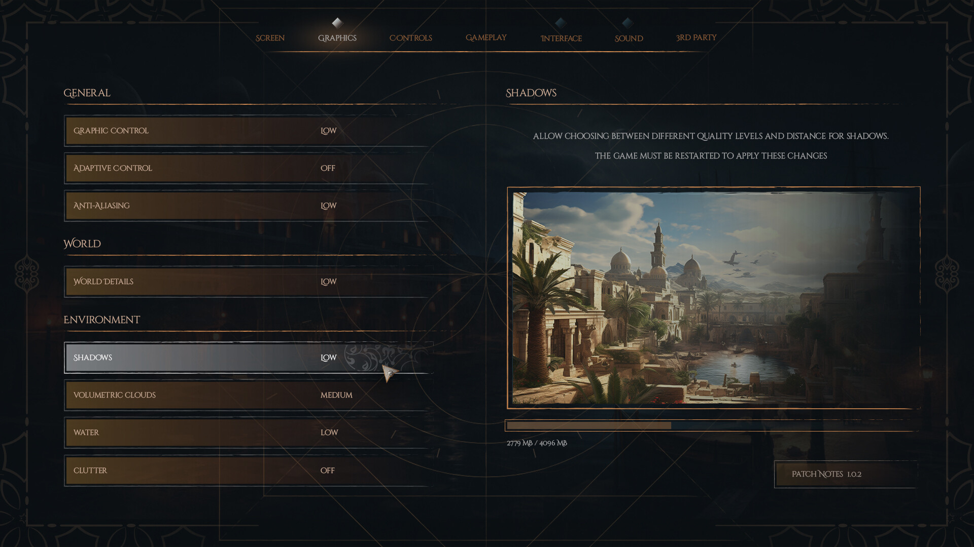 Sanwal Aftab - Assassin's Creed Mirage: UI Concept Art