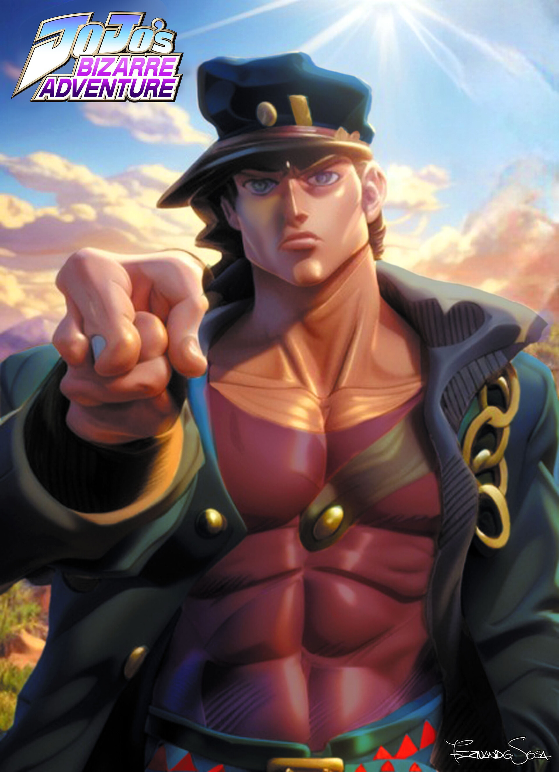 ArtStation - JoJo Bizarre adventure