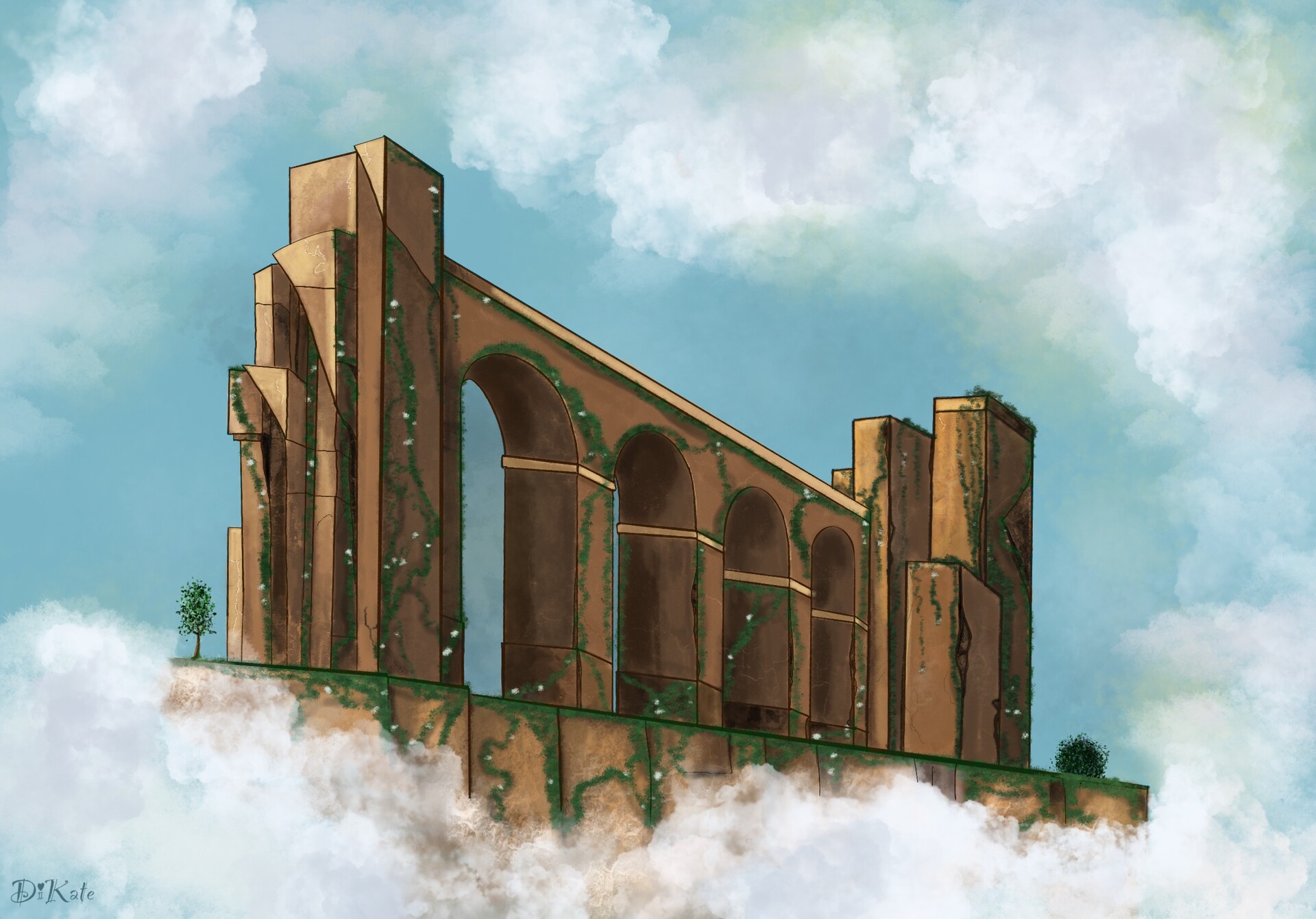 ArtStation - Arch in the sky