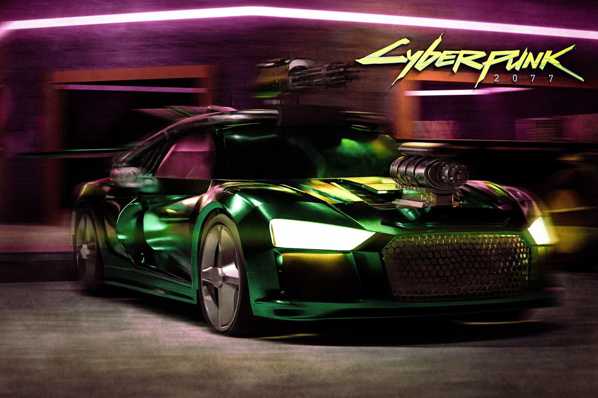 ArtStation - Cyber-Car