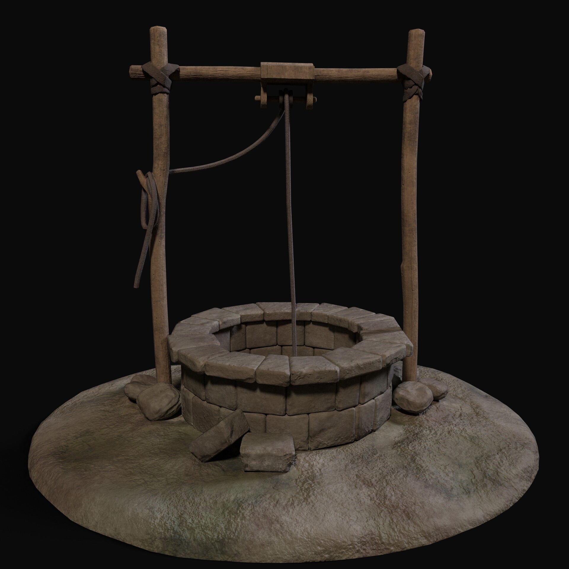 ArtStation - 3d Well