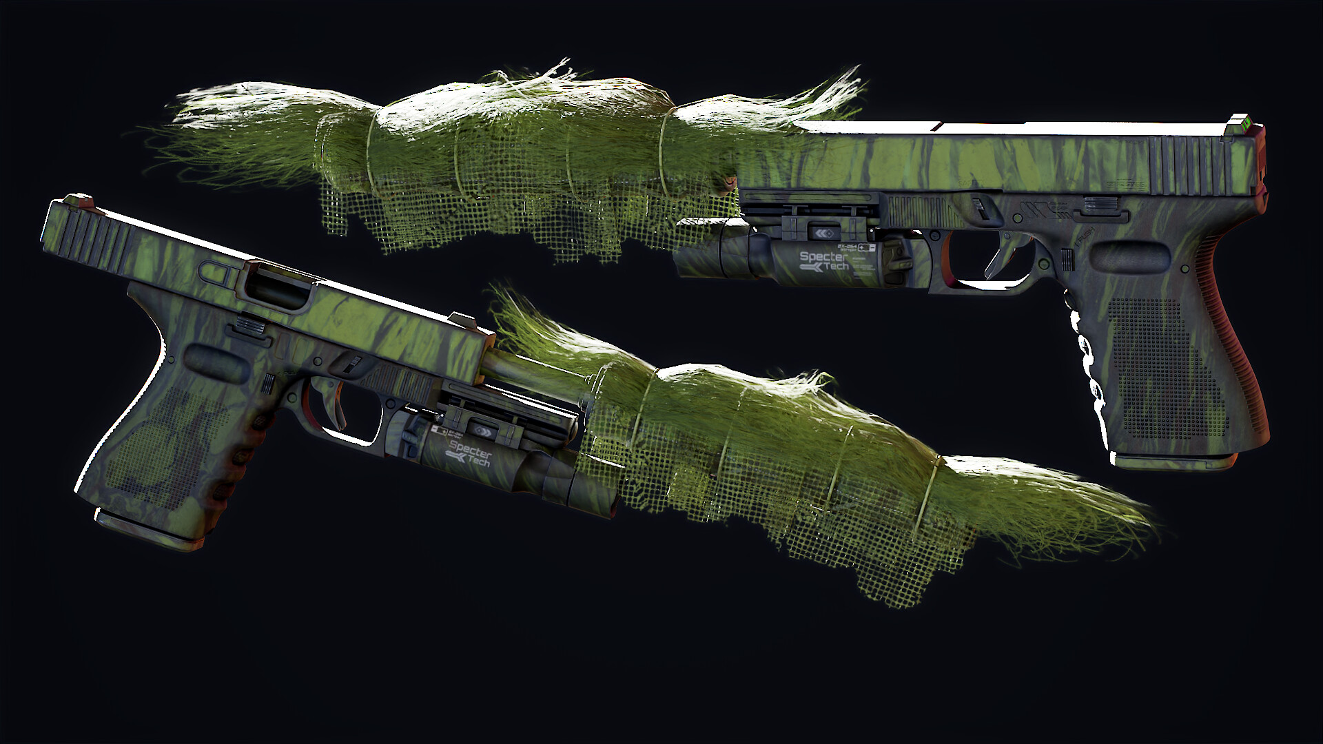 ArtStation - Modern Pistol (Game-Ready)