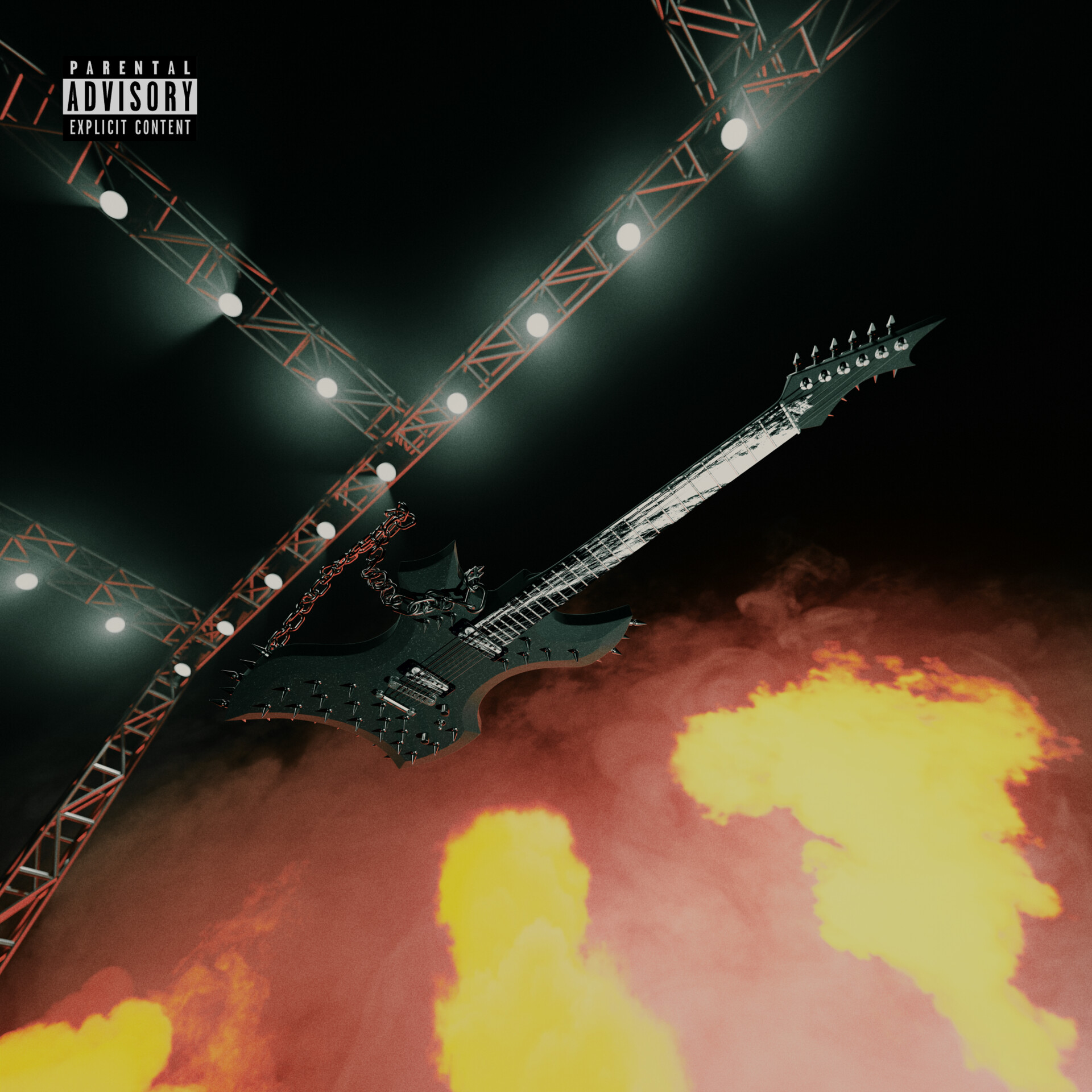 ArtStation - Punk Rock Electric Guitar