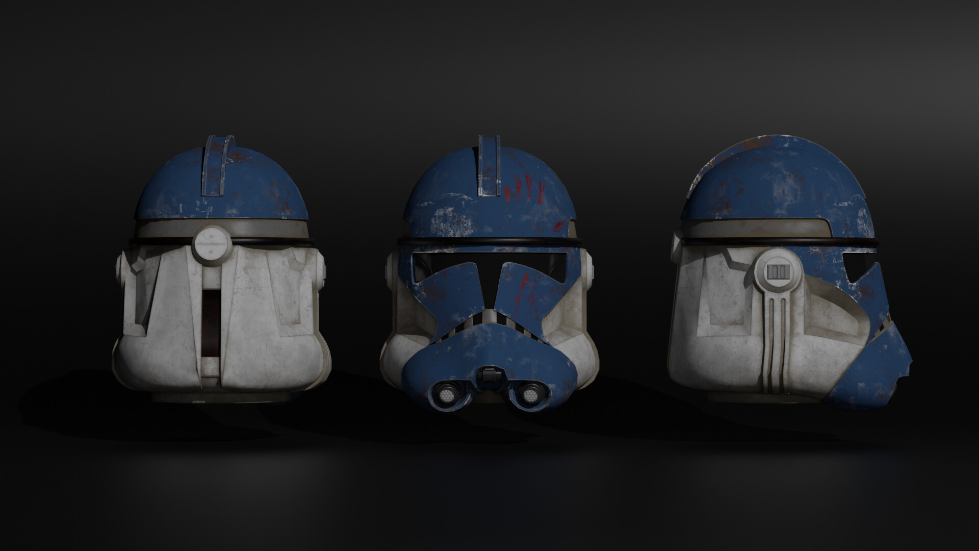 alex haddock - Phase 2 clone trooper helmet