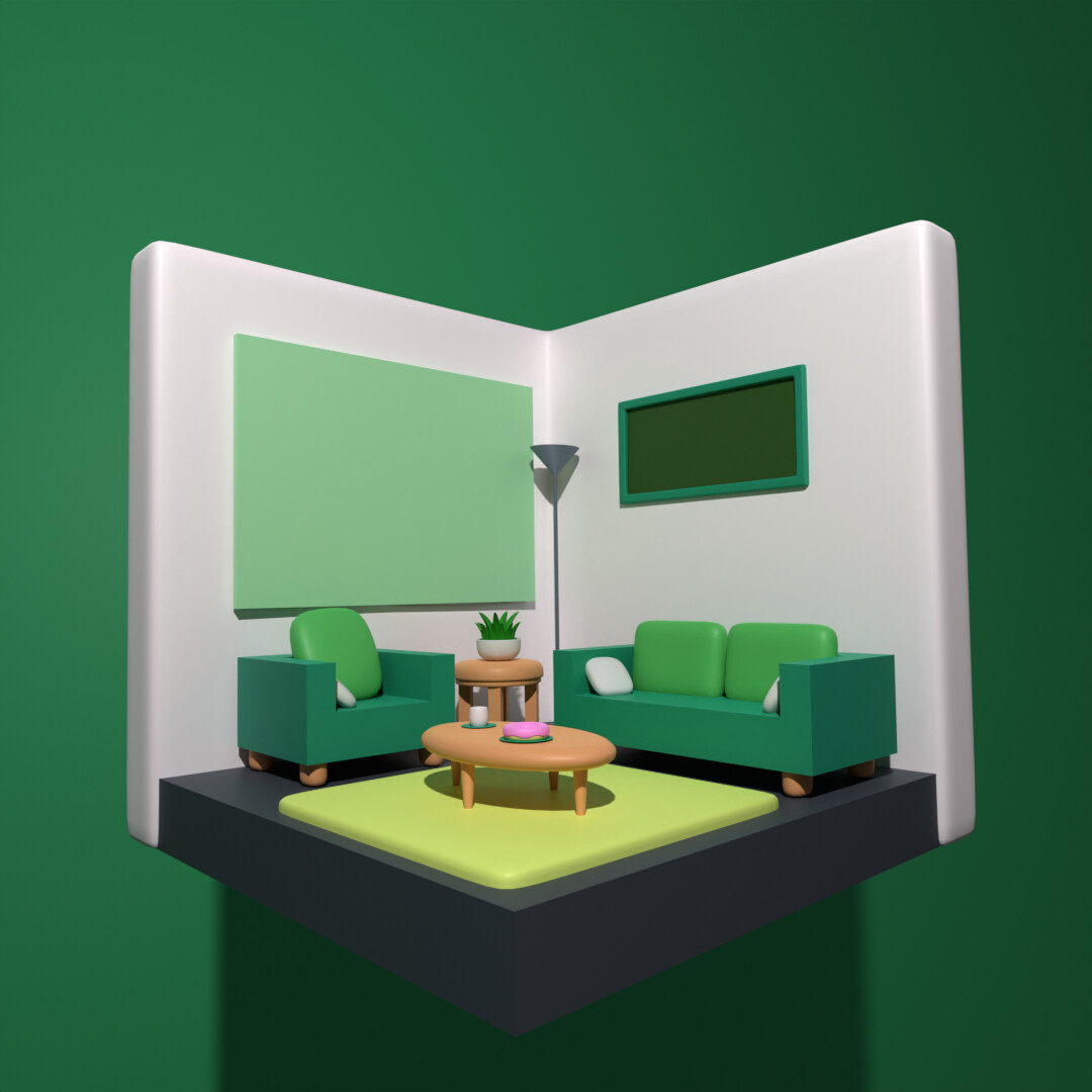 Thomas Nadreau - Smooth room 3D