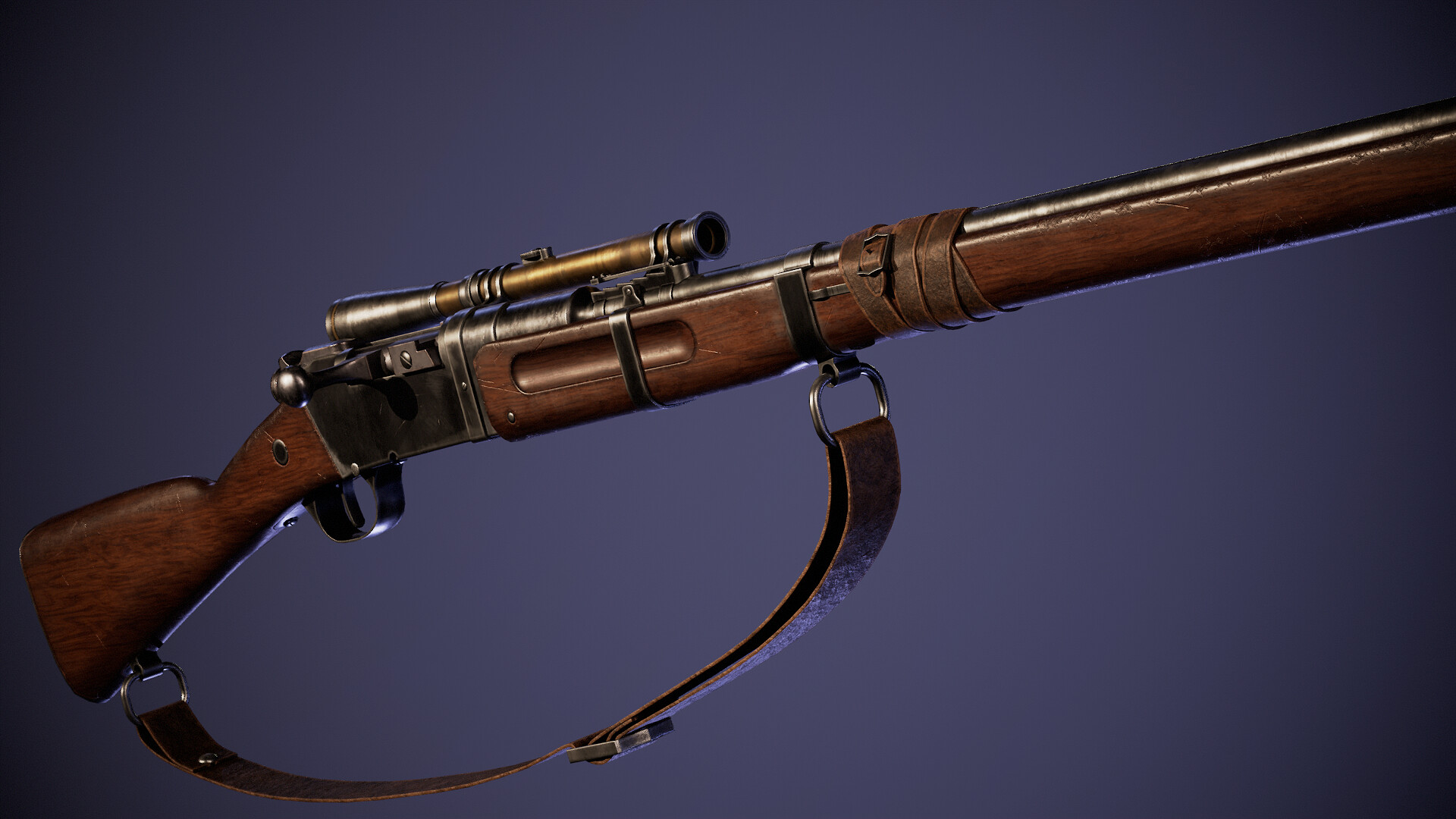 Diedrik Droesbeke - Lebel 1886 Sniper