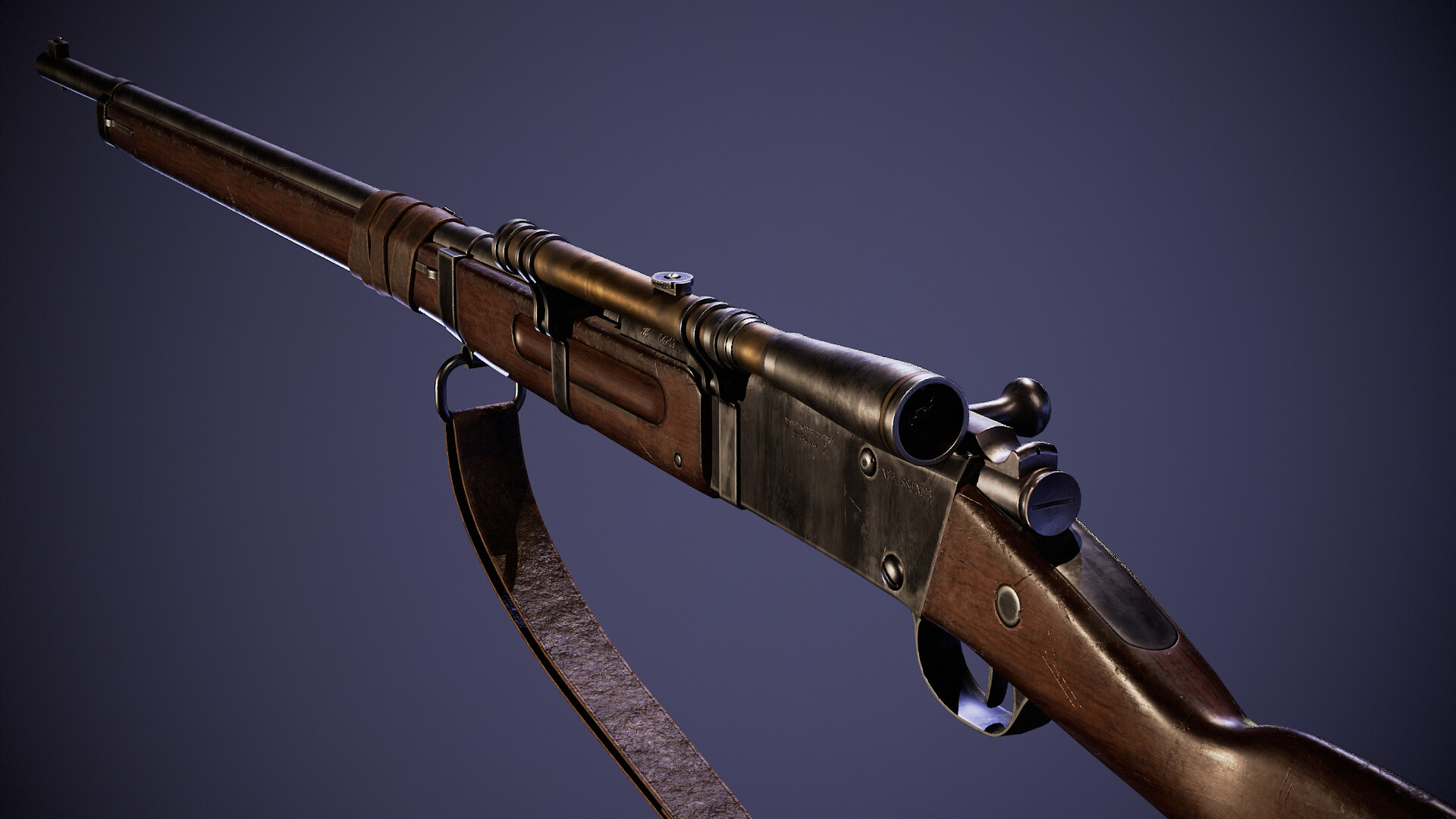 Diedrik Droesbeke - Lebel 1886 Sniper