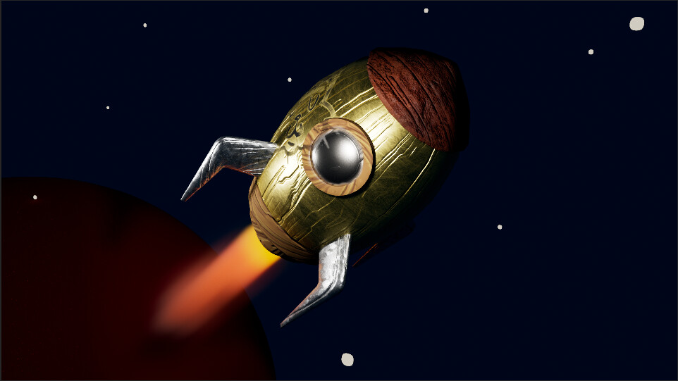 ArtStation - Rocketship - WIP