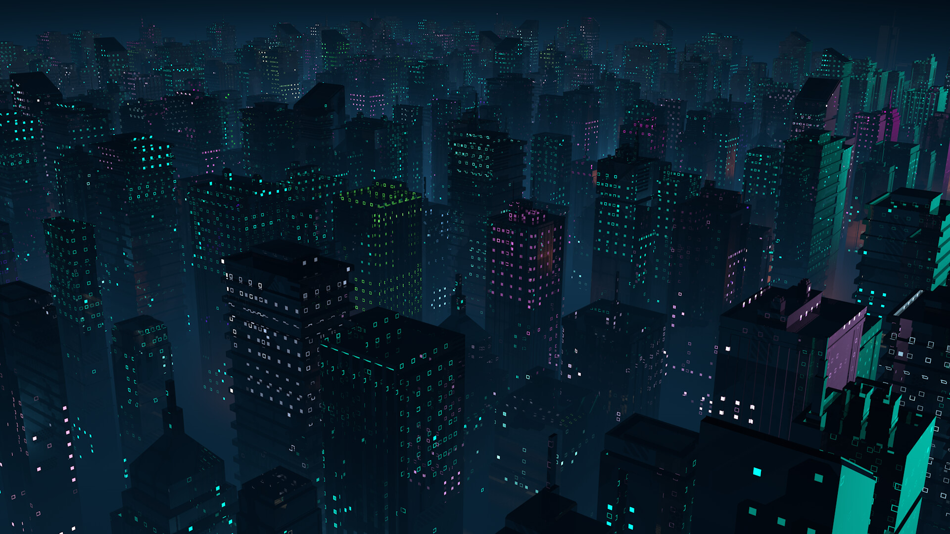 ArtStation - 3D City Lights Environment