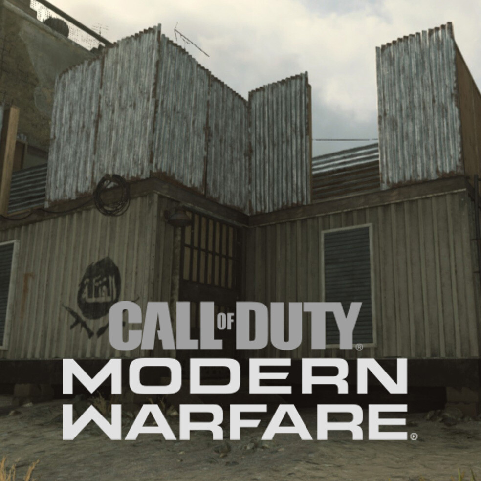 ArtStation - Call of Duty Modern Warfare - Backlot Cover Building