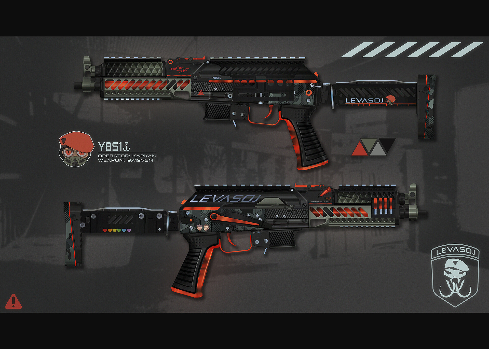 Leva Soj - Rainbow Six: Siege - LevaSoj Kapkan Bundle