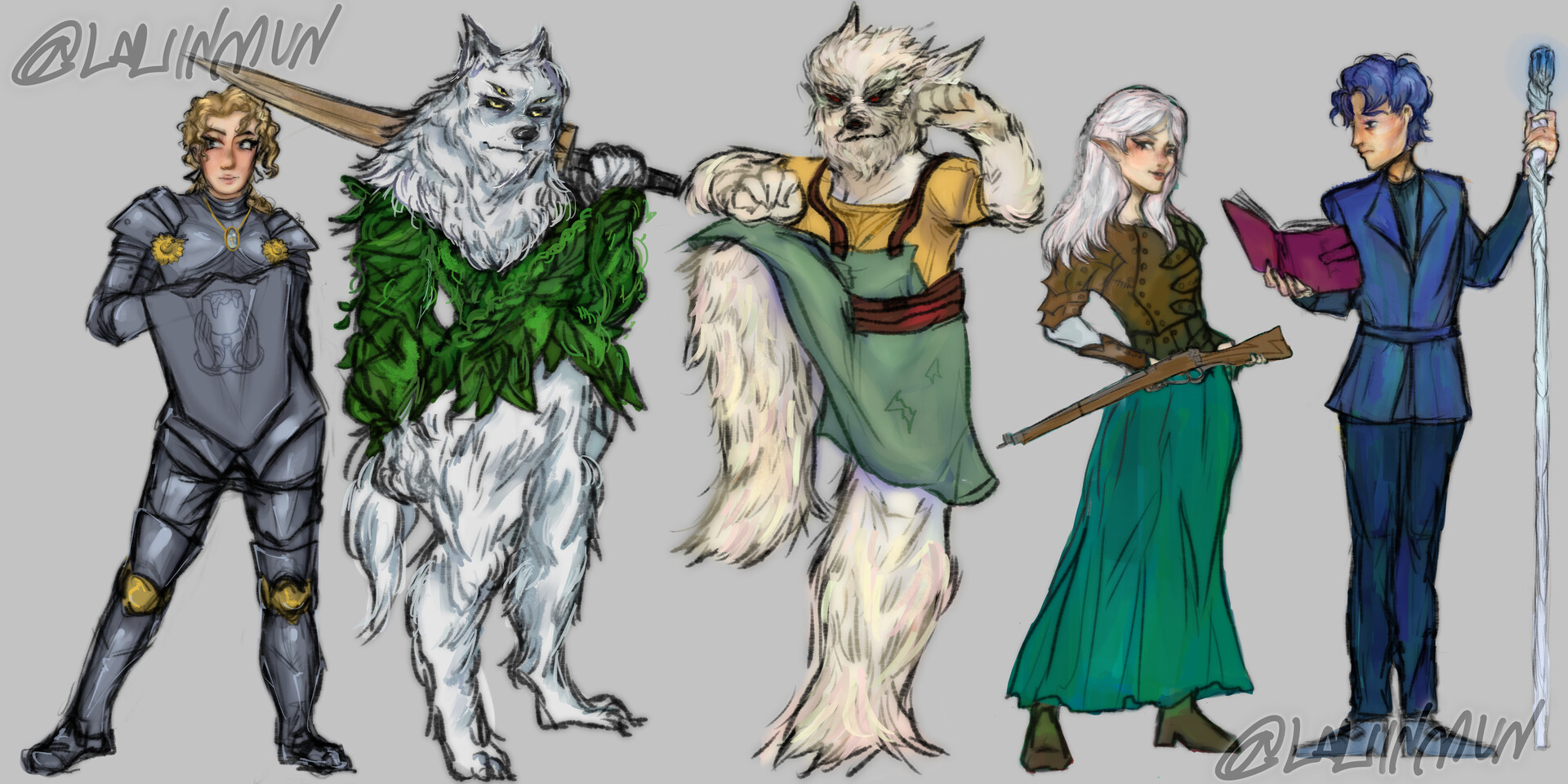 ArtStation - DND Group commission