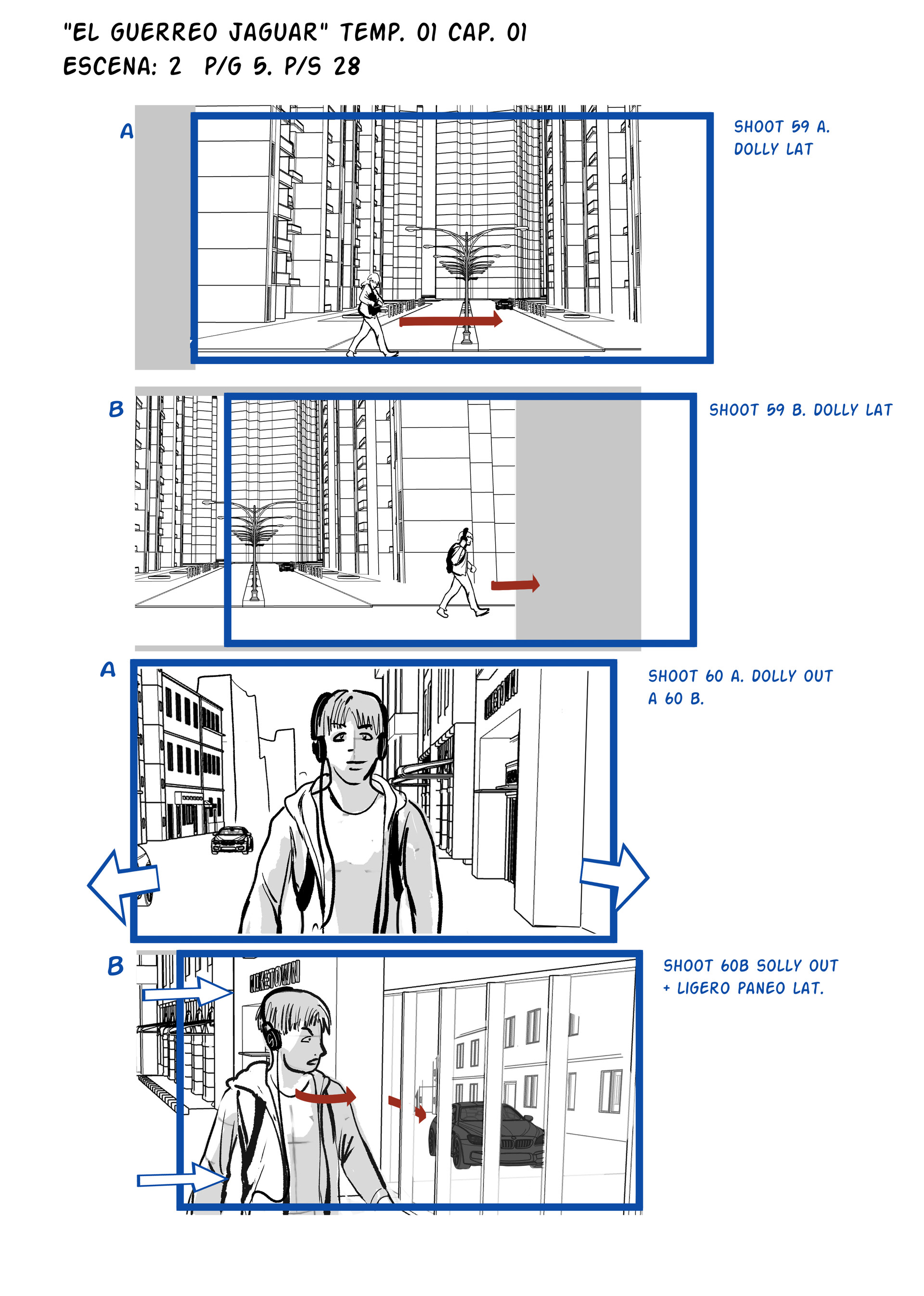 ArtStation - storyboard Guerrero Jaguar
