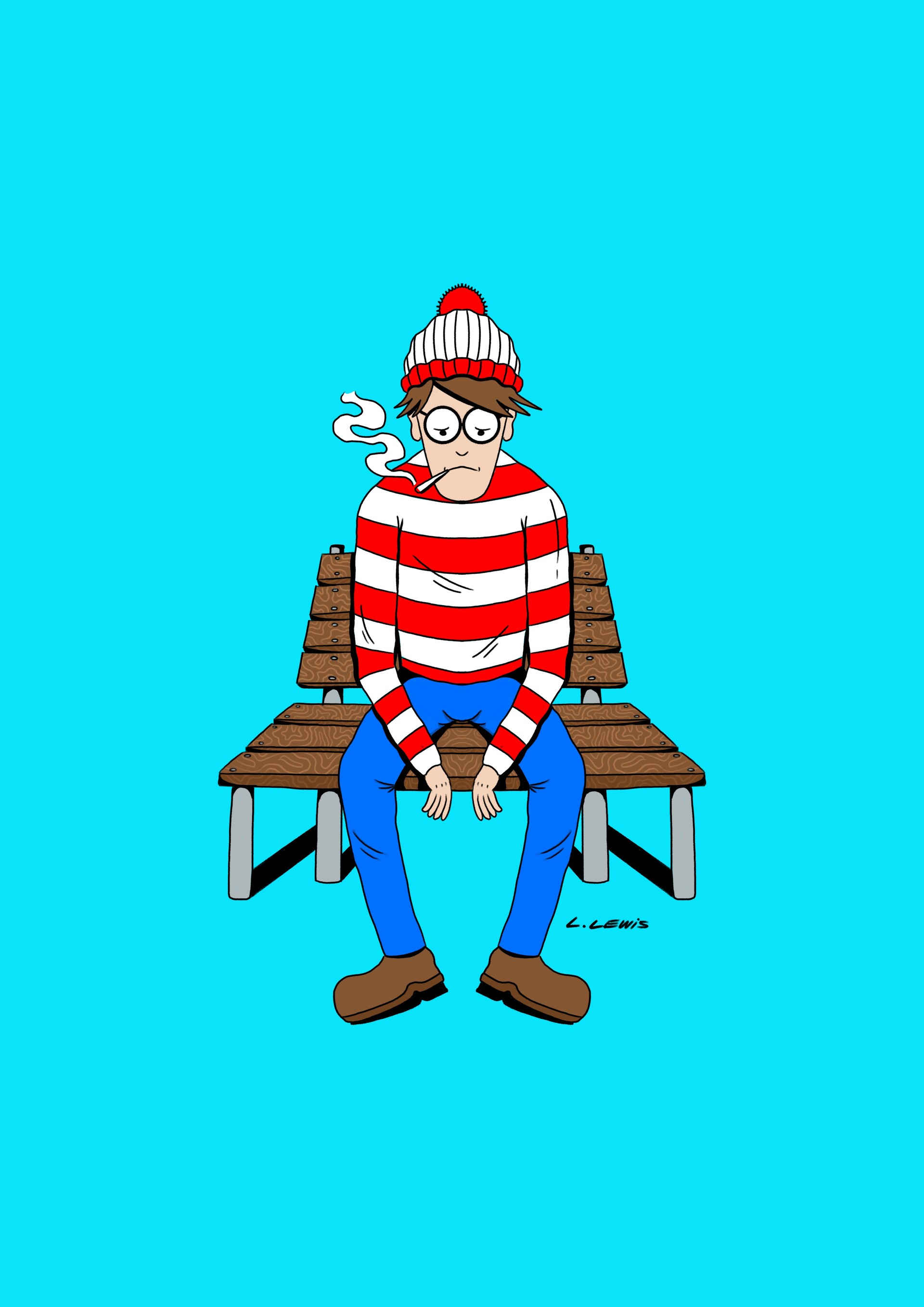 ArtStation - Waldo is tired