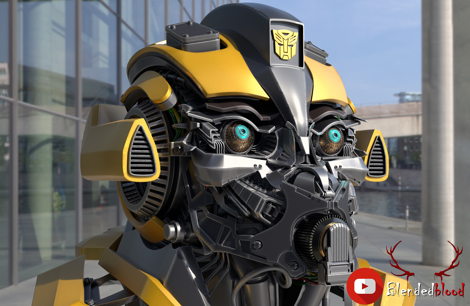 ArtStation - Bumble Bee | 3D Project