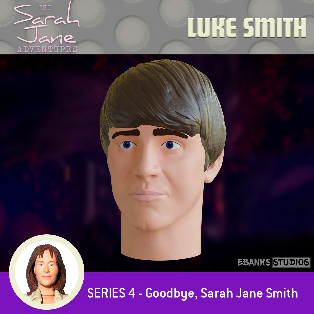 ArtStation - Luke Smith - Custom Doctor Who Figure Head