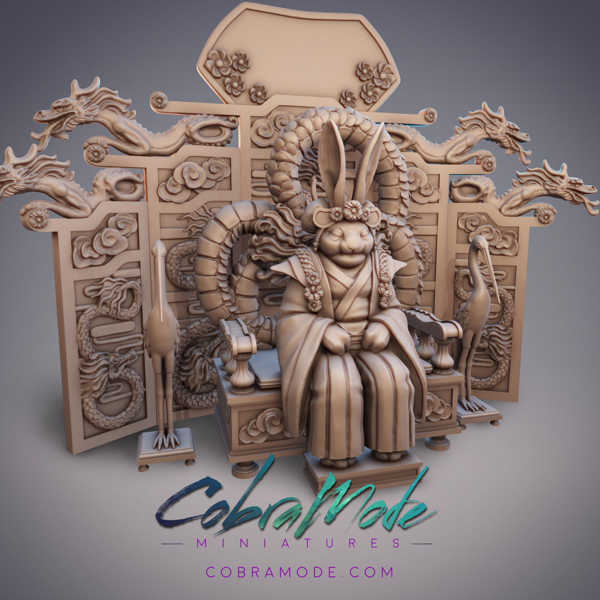 ArtStation - Empress Moon Shadow, Guanghan Monarch