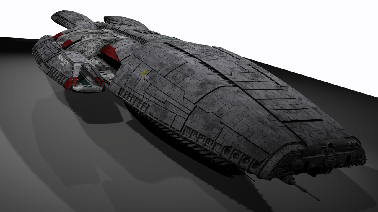 ArtStation - The Battlestar Galactica build