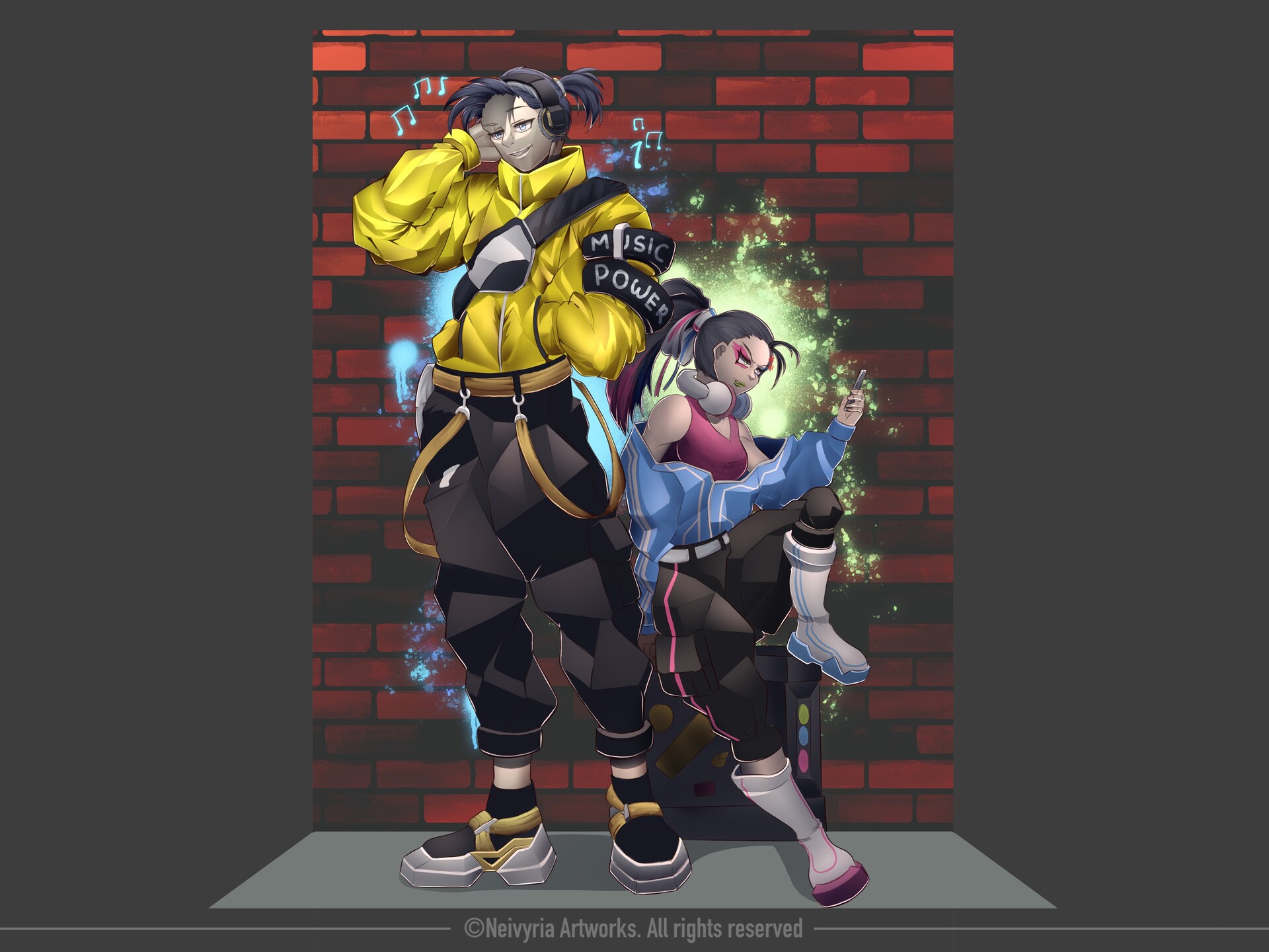 ArtStation - Musical Power Series