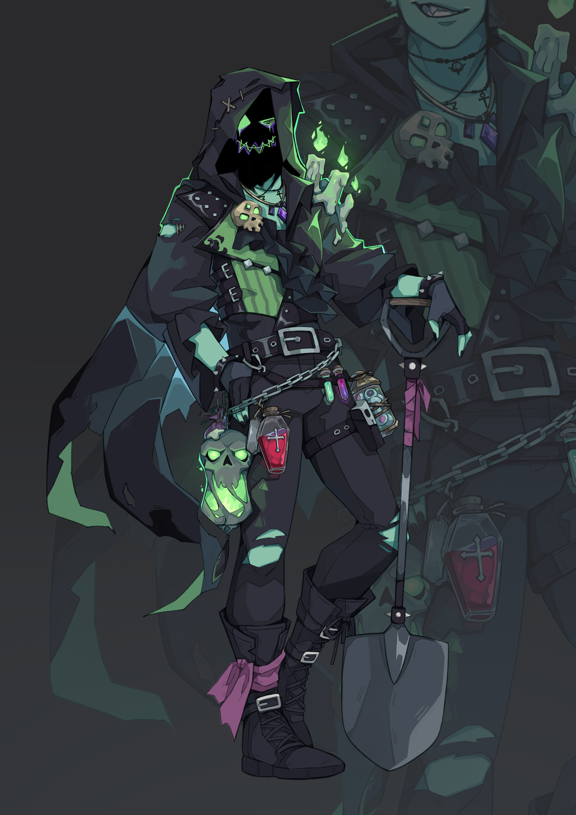 ArtStation - The Necromancer - Character Design