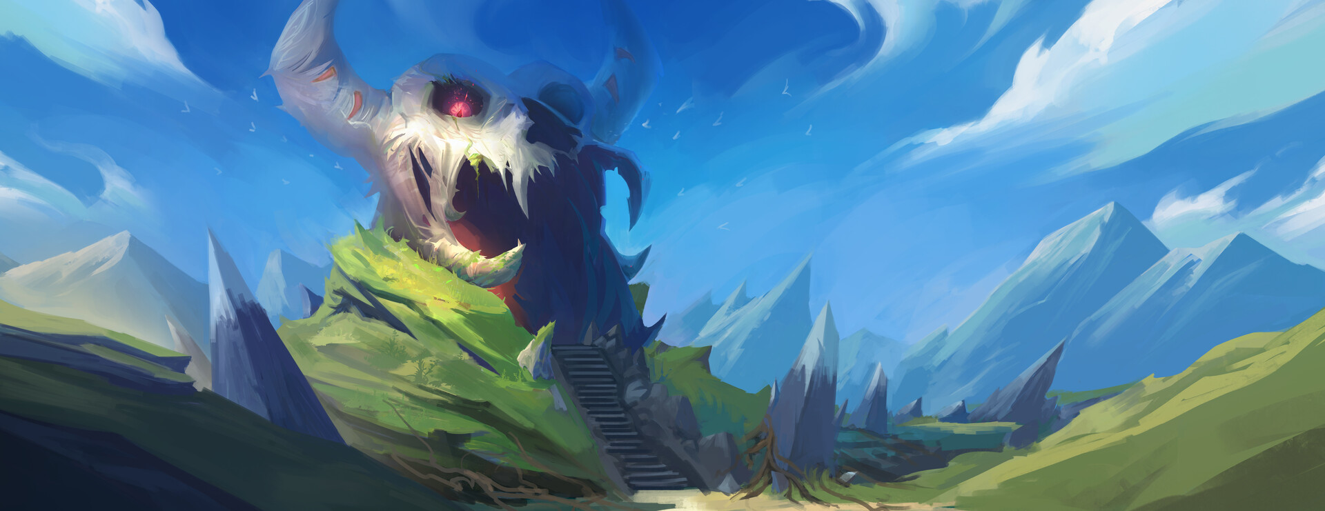 ArtStation - Corrupted Cave