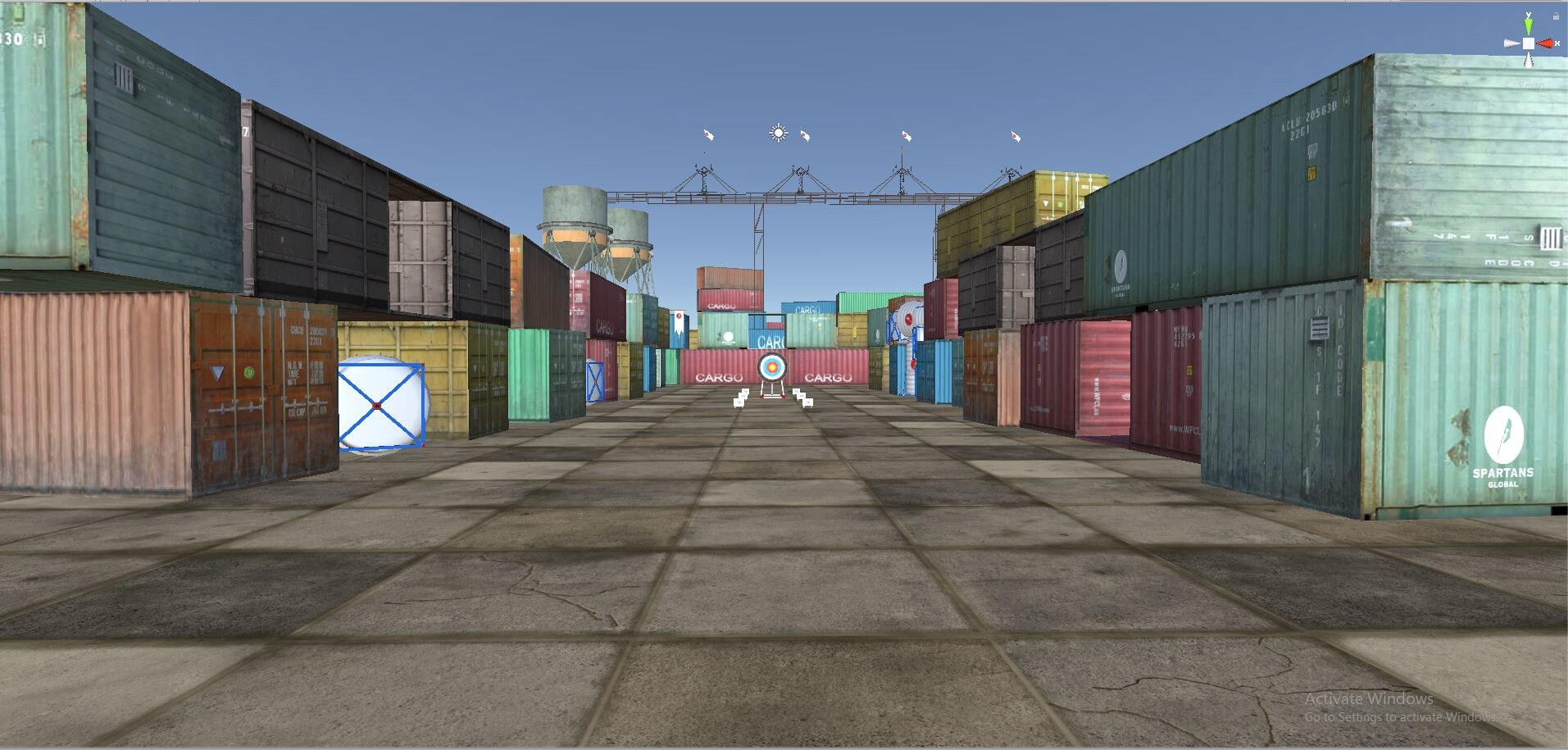 ArtStation - Shooting game environment