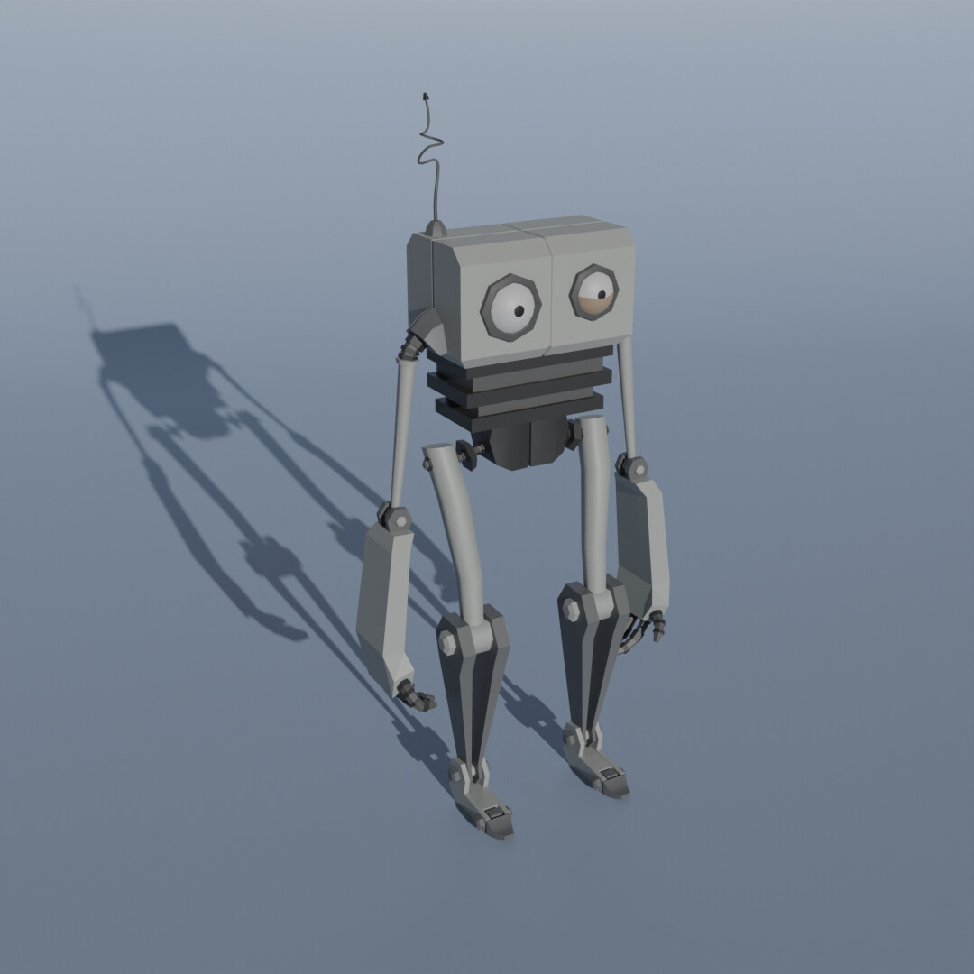 ArtStation - Robot named WoW