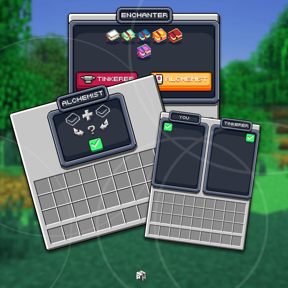 ArtStation - [Minecraft] AdvanceEnchantments Assets Full