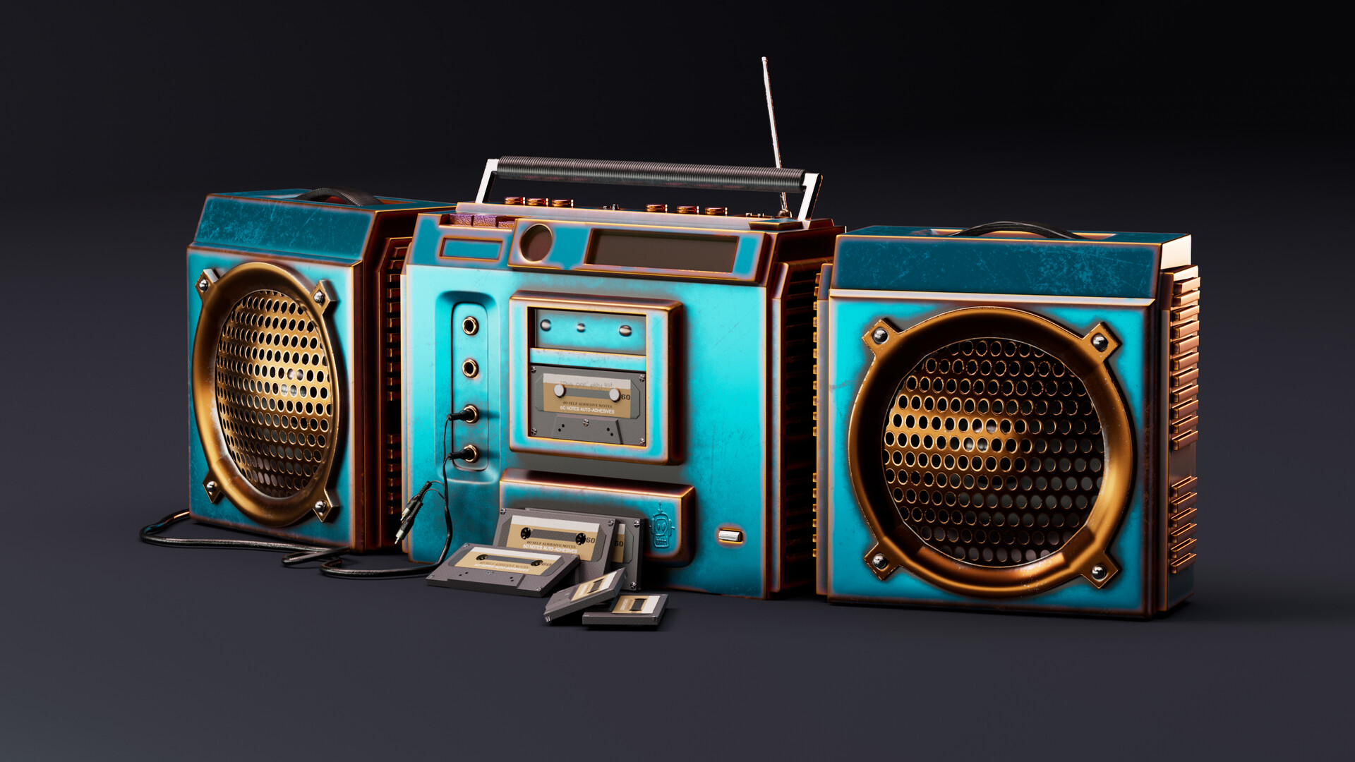 ArtStation - boombox