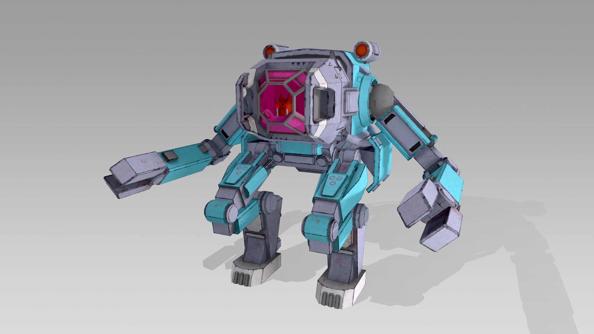 ArtStation - Cat Mecha