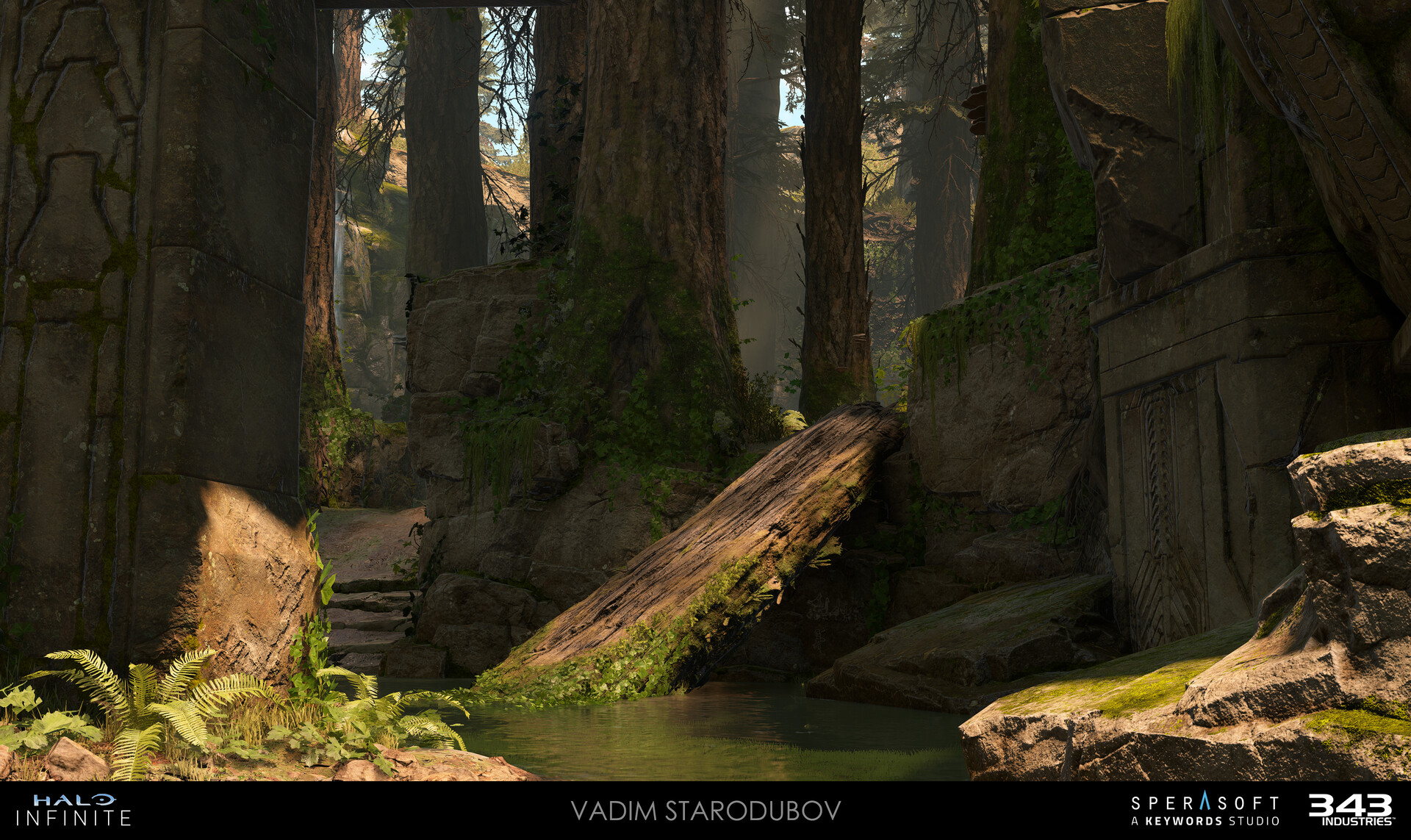 Vadim Starodubov - Halo Infinite: Forest