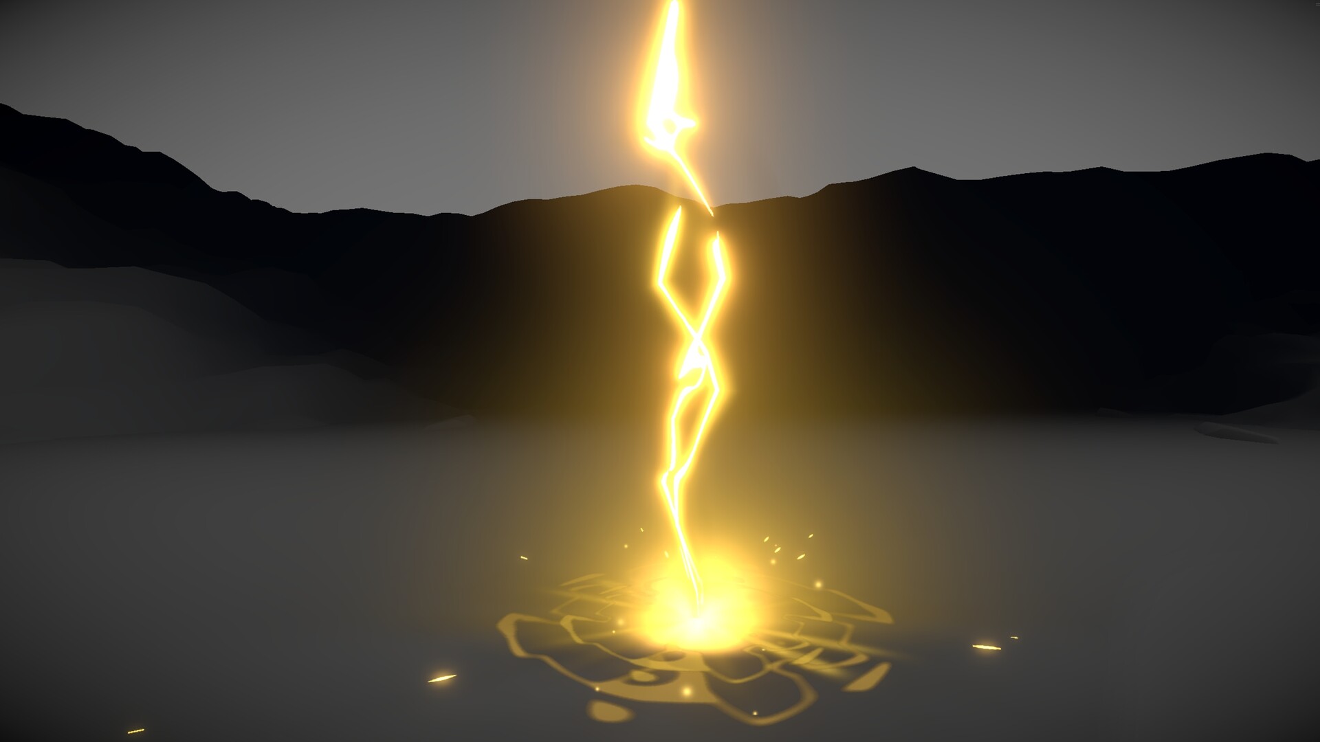 Gabriel Aguiar - Unity VFX - Lightning Strike Effect