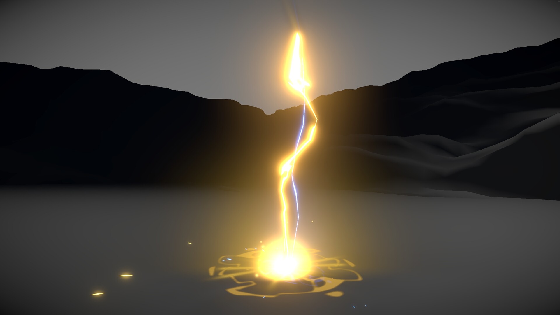 Gabriel Aguiar - Unity VFX - Lightning Strike Effect