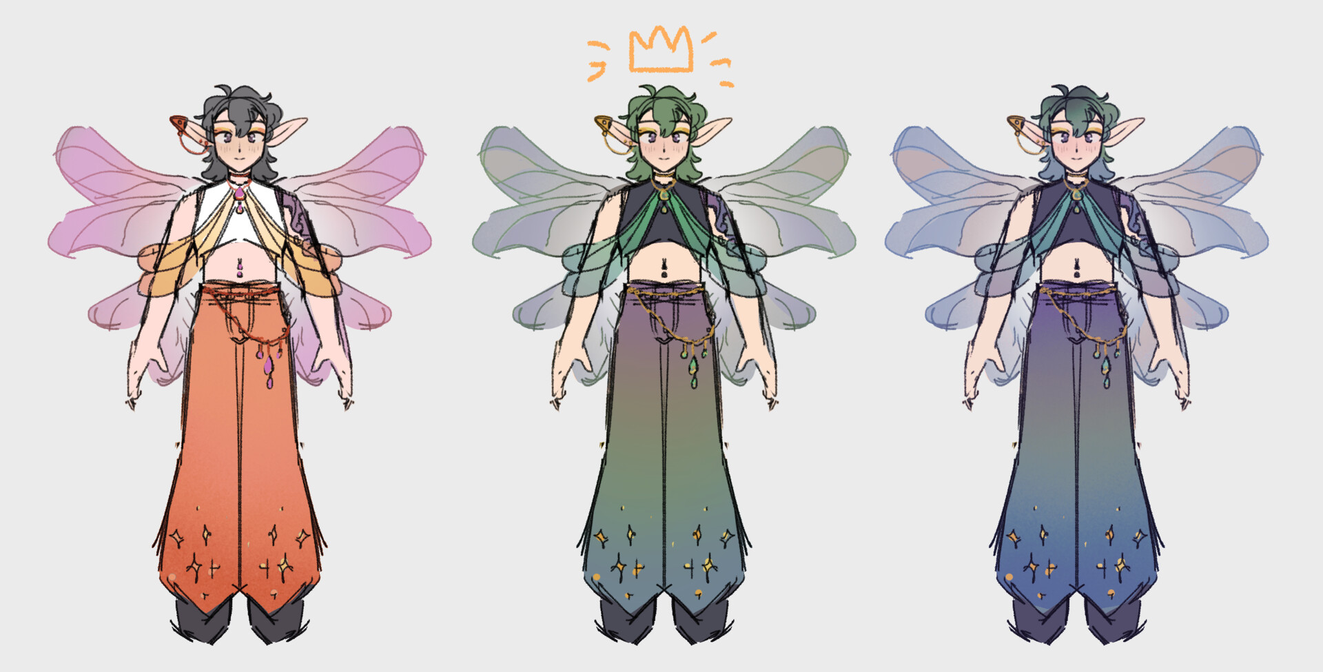 Alex Lawrence - Auri Virac - Model Art & Character Design