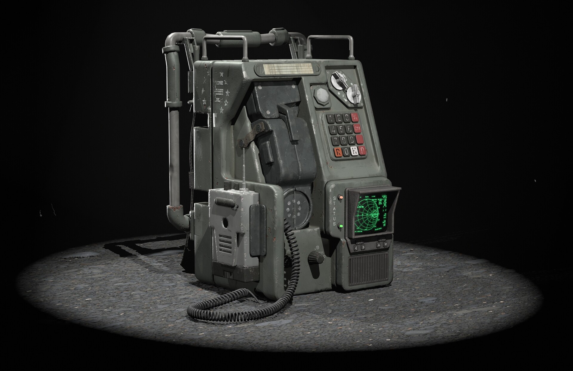 ArtStation - Radio Backpack